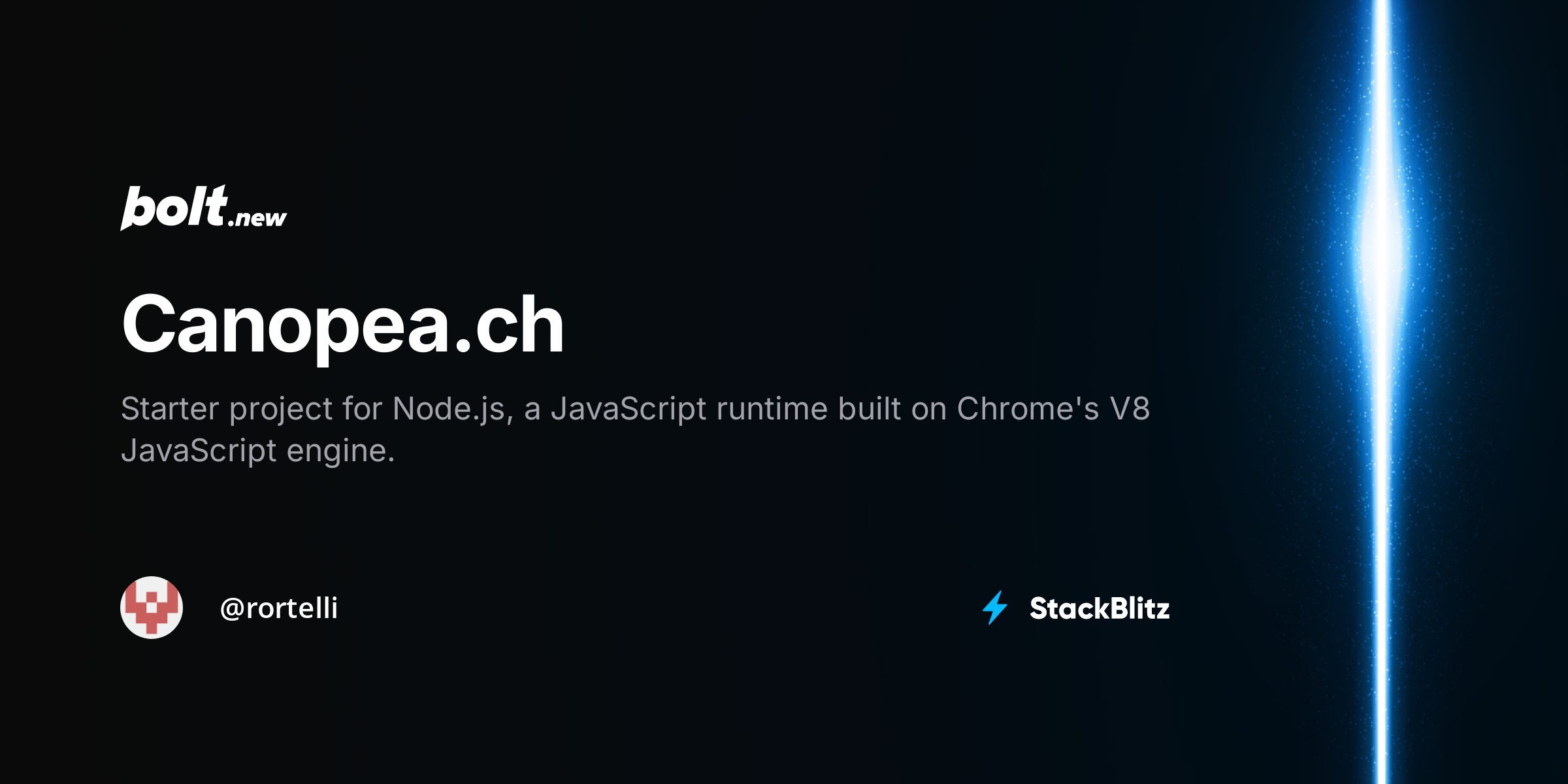 Canopea.ch - Bolt.new