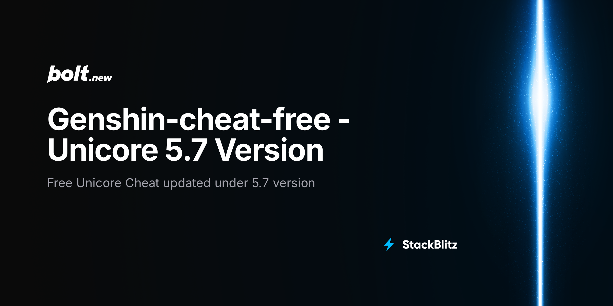 Genshin-cheat-free - Unicore 5.7 Version