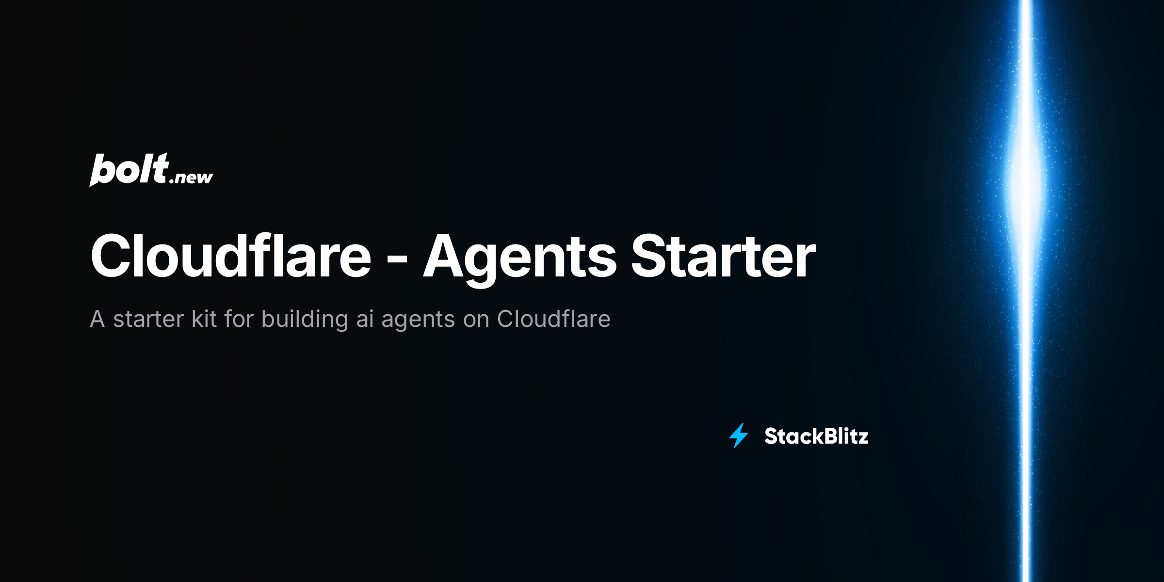 Cloudflare - Agents Starter