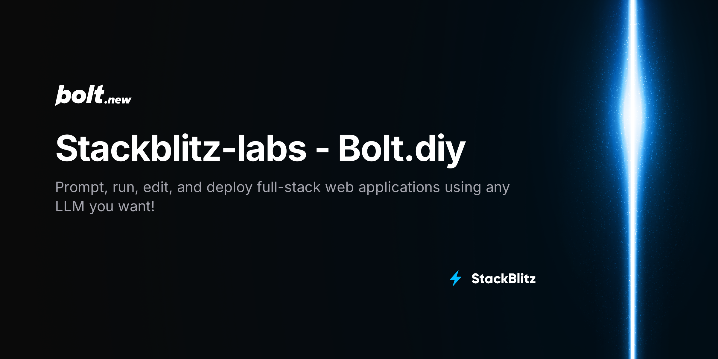 Stackblitz-labs - Bolt.diy - Bolt.new