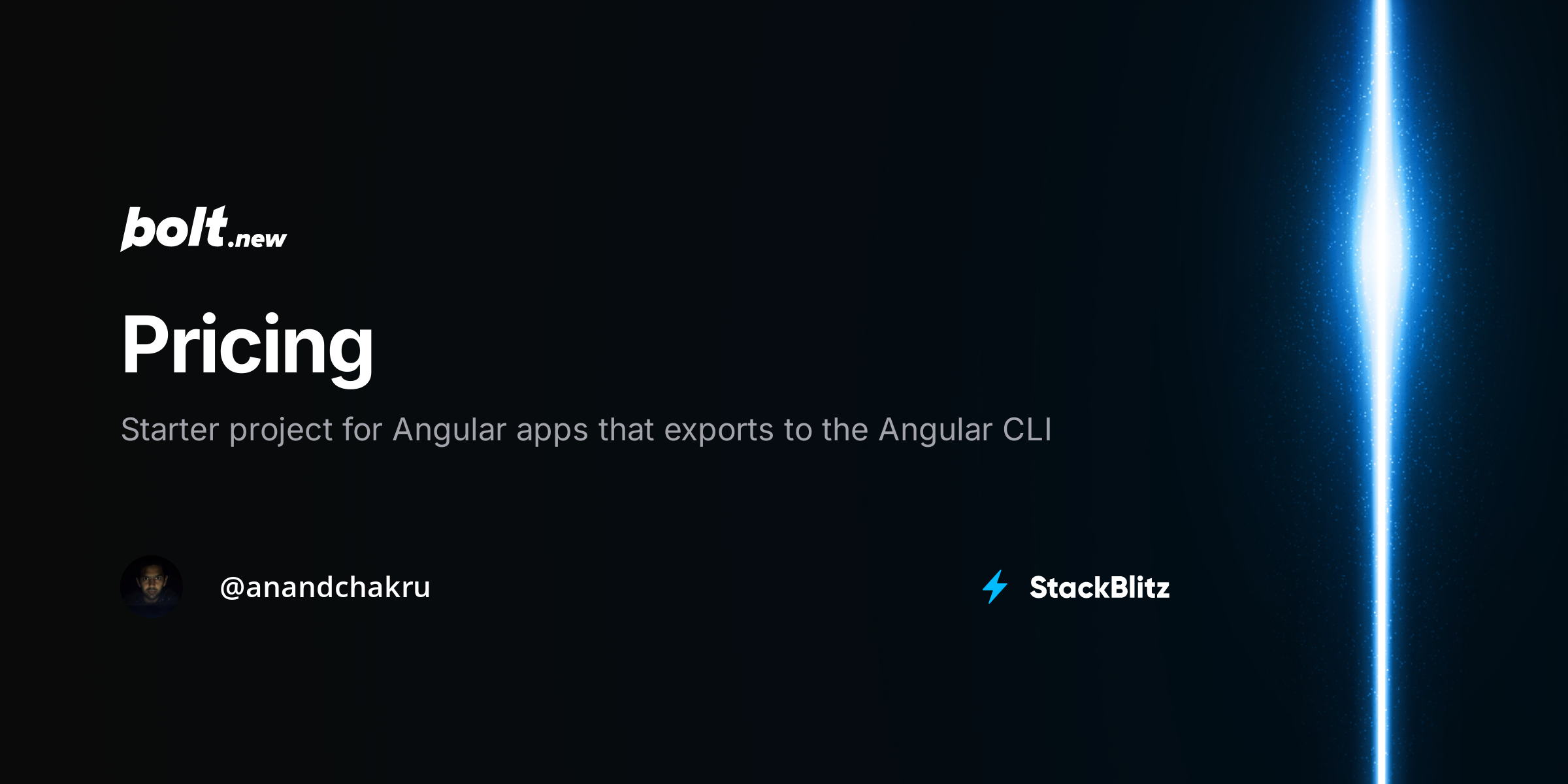Pricing - Bolt.new