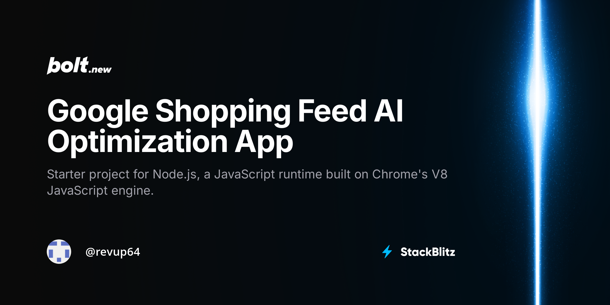 Google Shopping Feed AI Optimization App - Bolt.new
