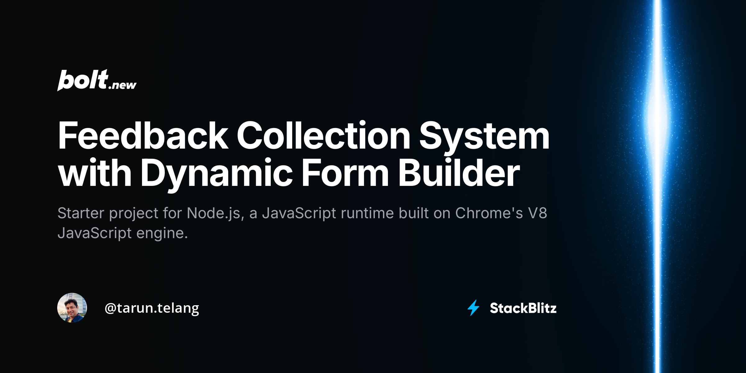 Feedback Collection System with Dynamic Form Builder