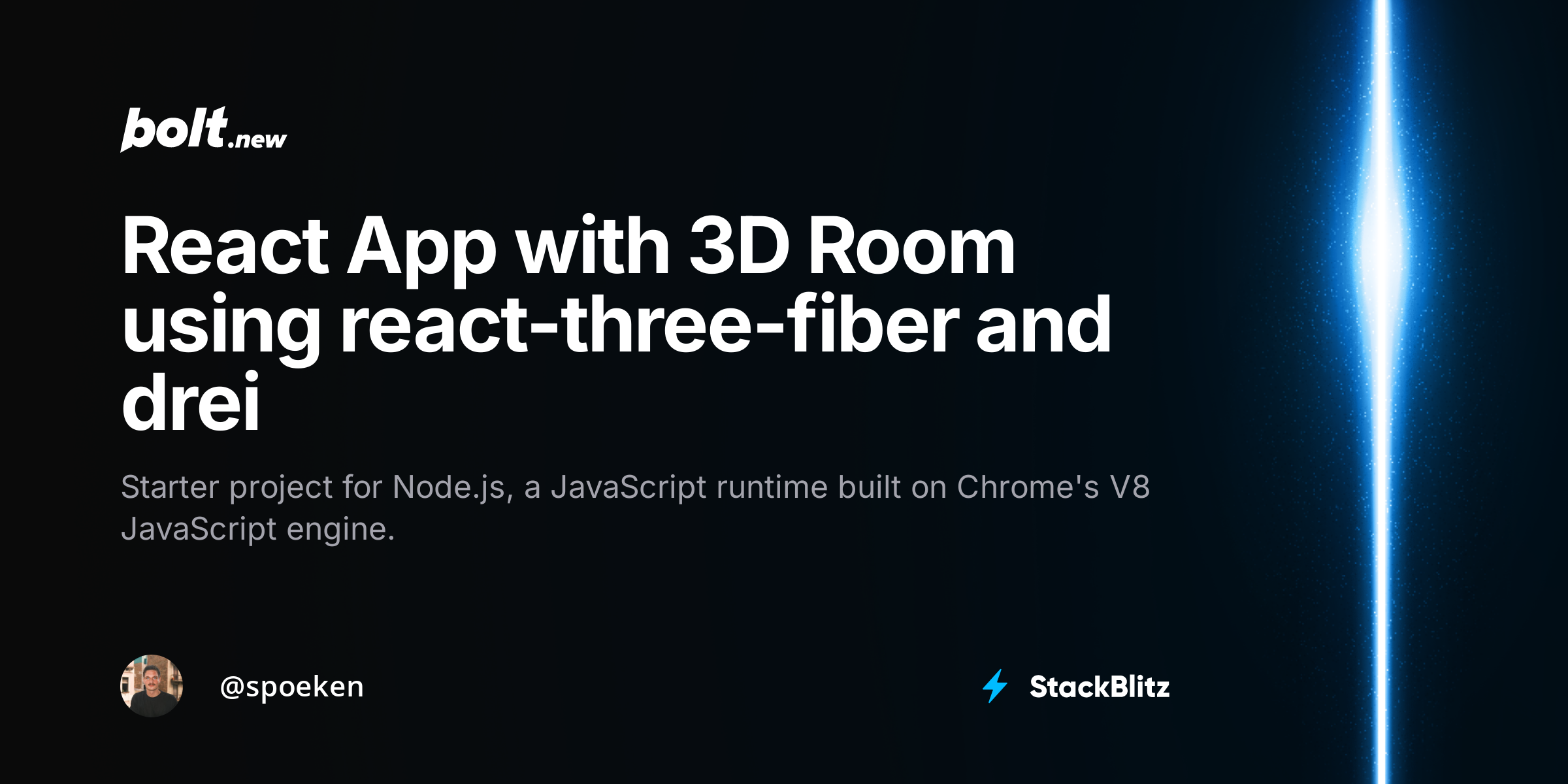 React App with 3D Room using react-three-fiber and drei