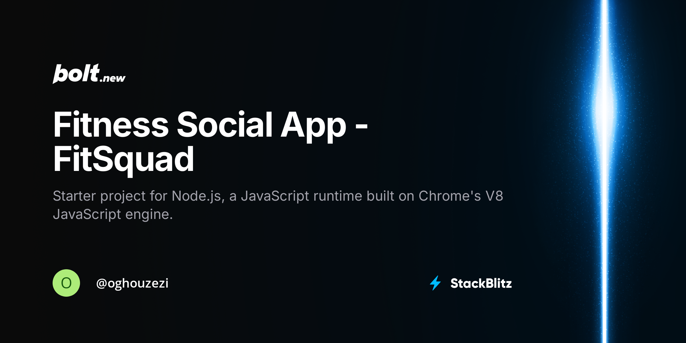 Fitness Social App - FitSquad - Bolt.new