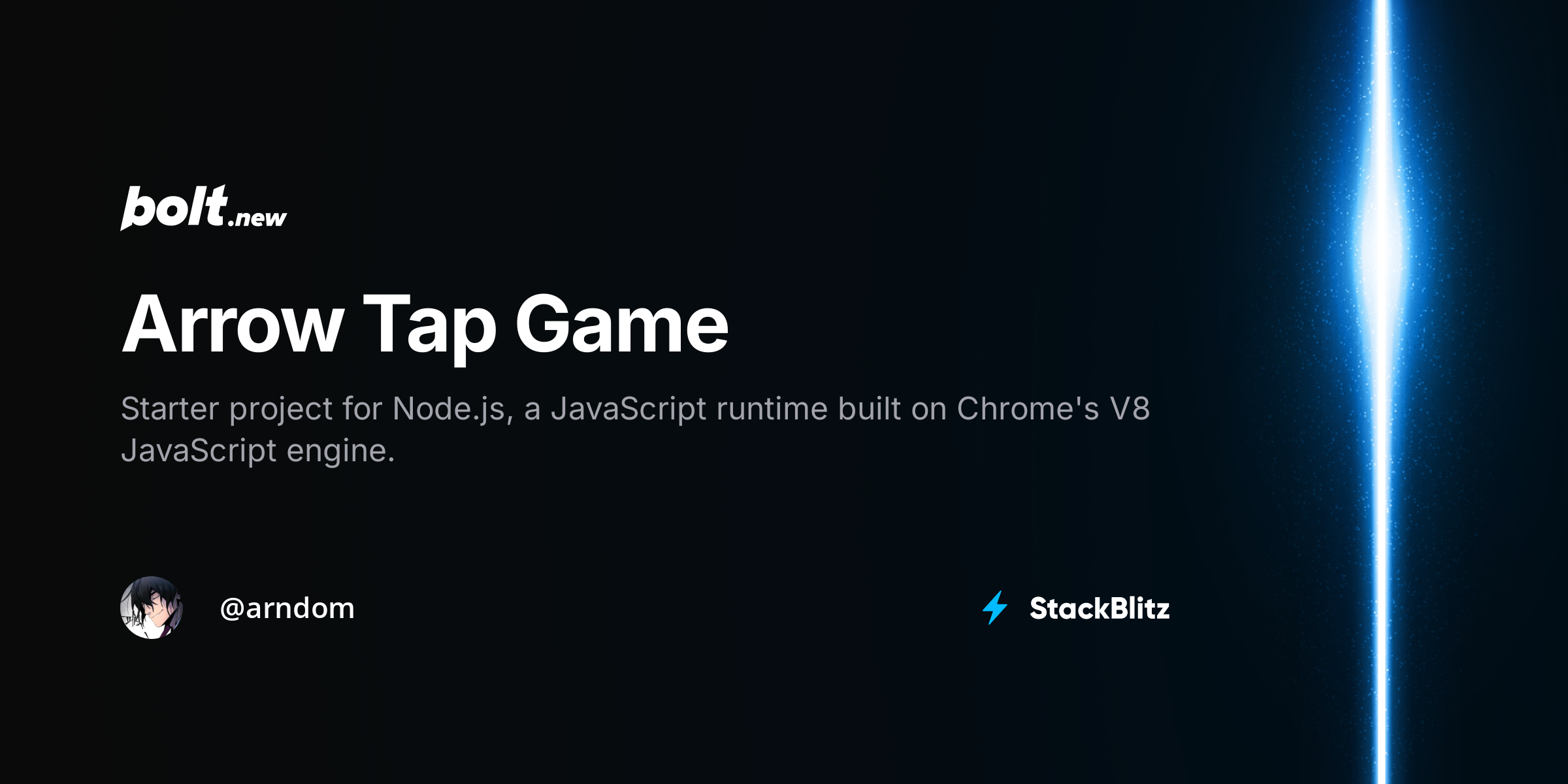 Arrow Tap Game - Bolt.new