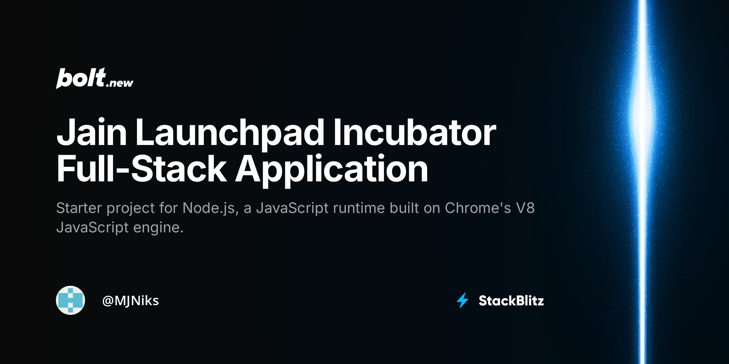 Jain Launchpad Incubator Full-Stack Application