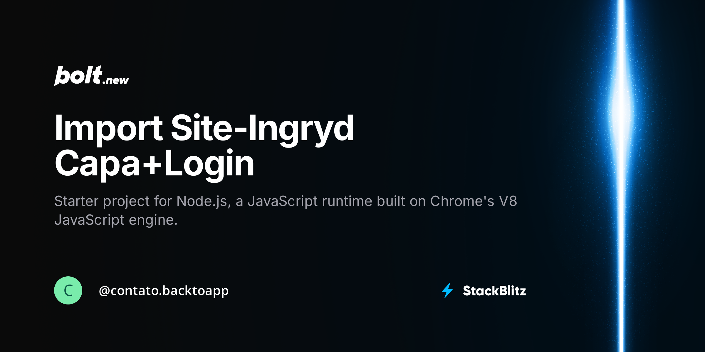 Import Site-Ingryd Capa+Login