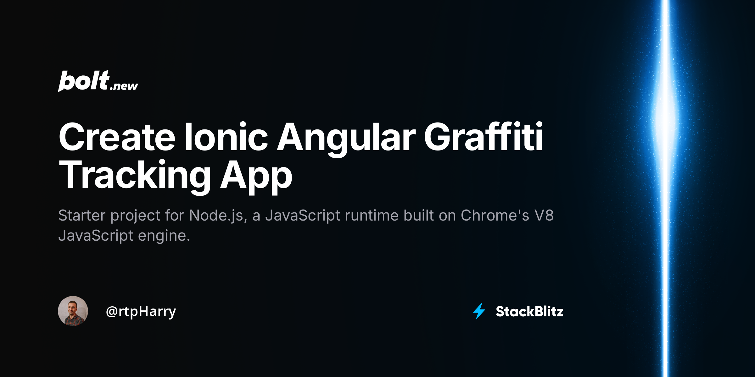Create Ionic Angular Graffiti Tracking App - Bolt.new