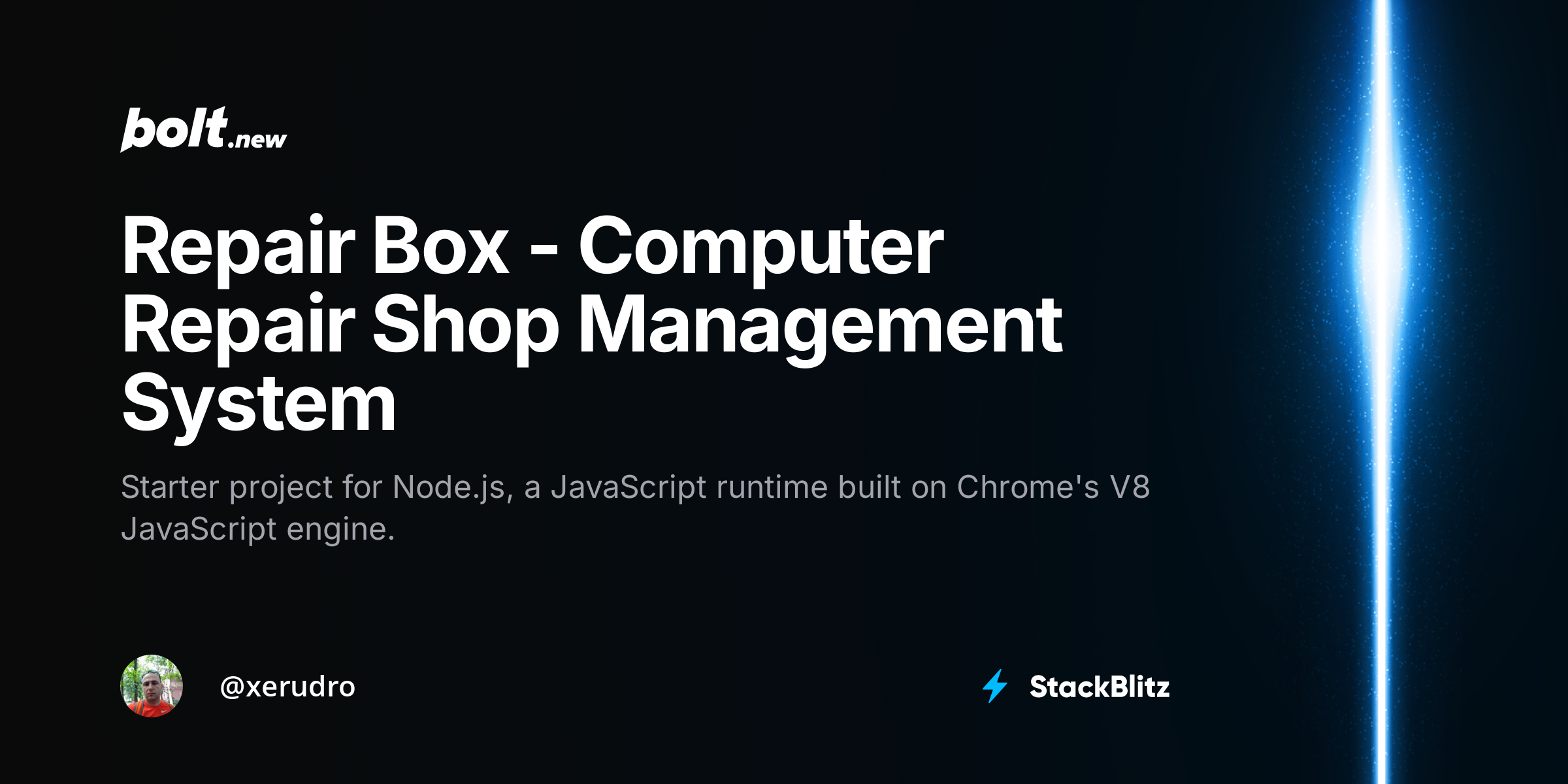 Repair Box - Computer Repair Shop Management System - Bolt.new