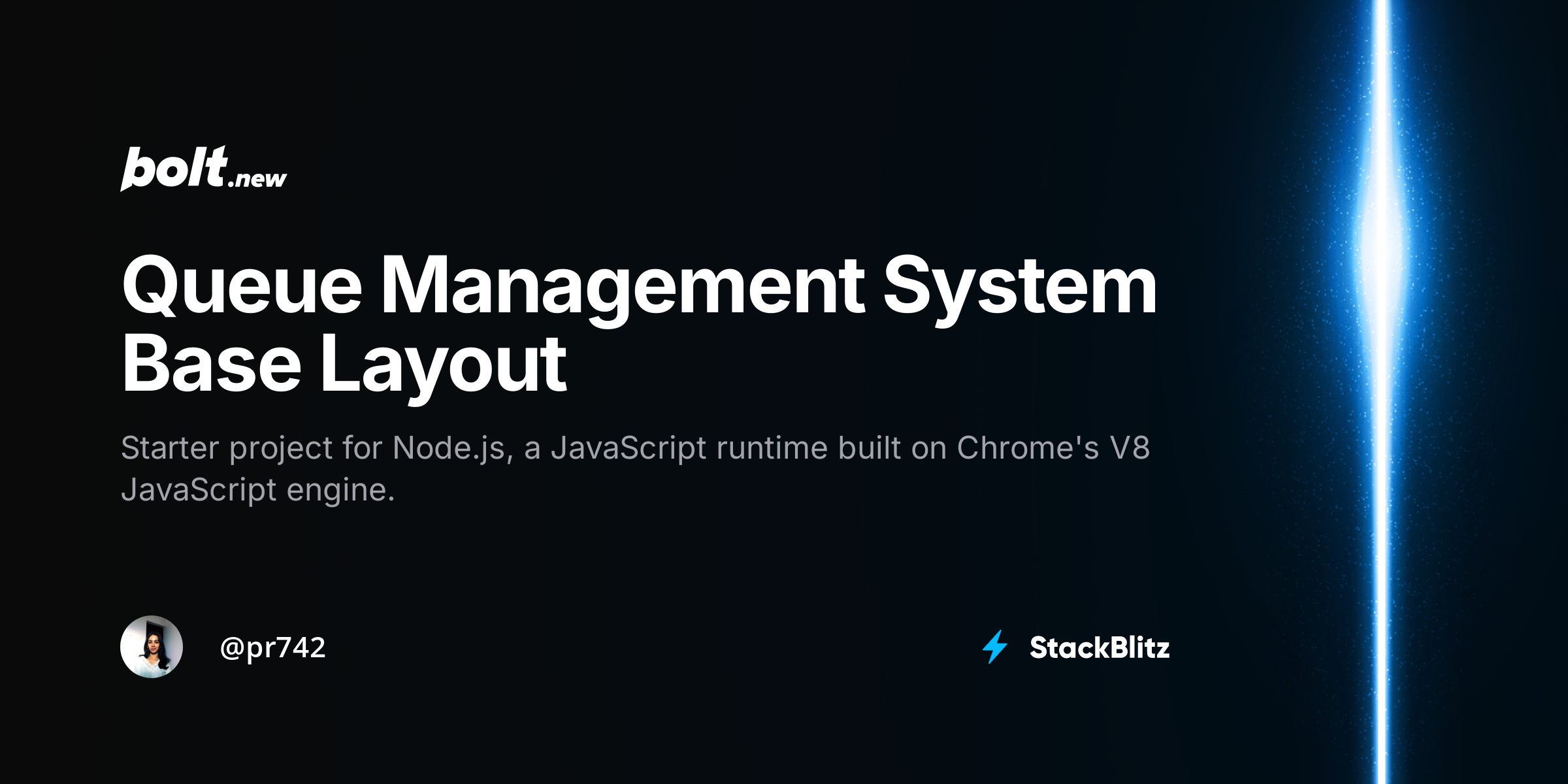 Queue Management System Base Layout