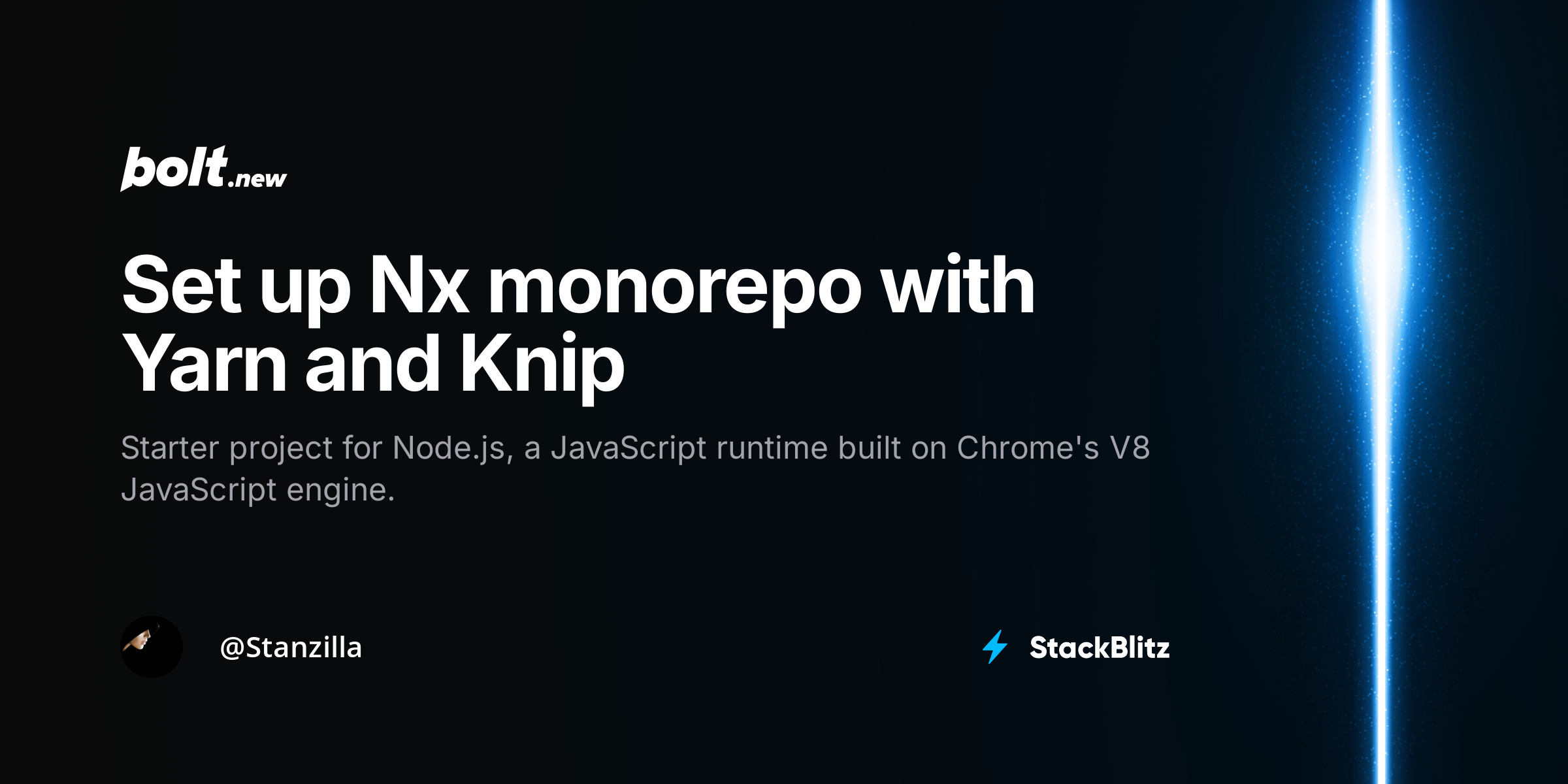 Set up Nx monorepo with Yarn and Knip