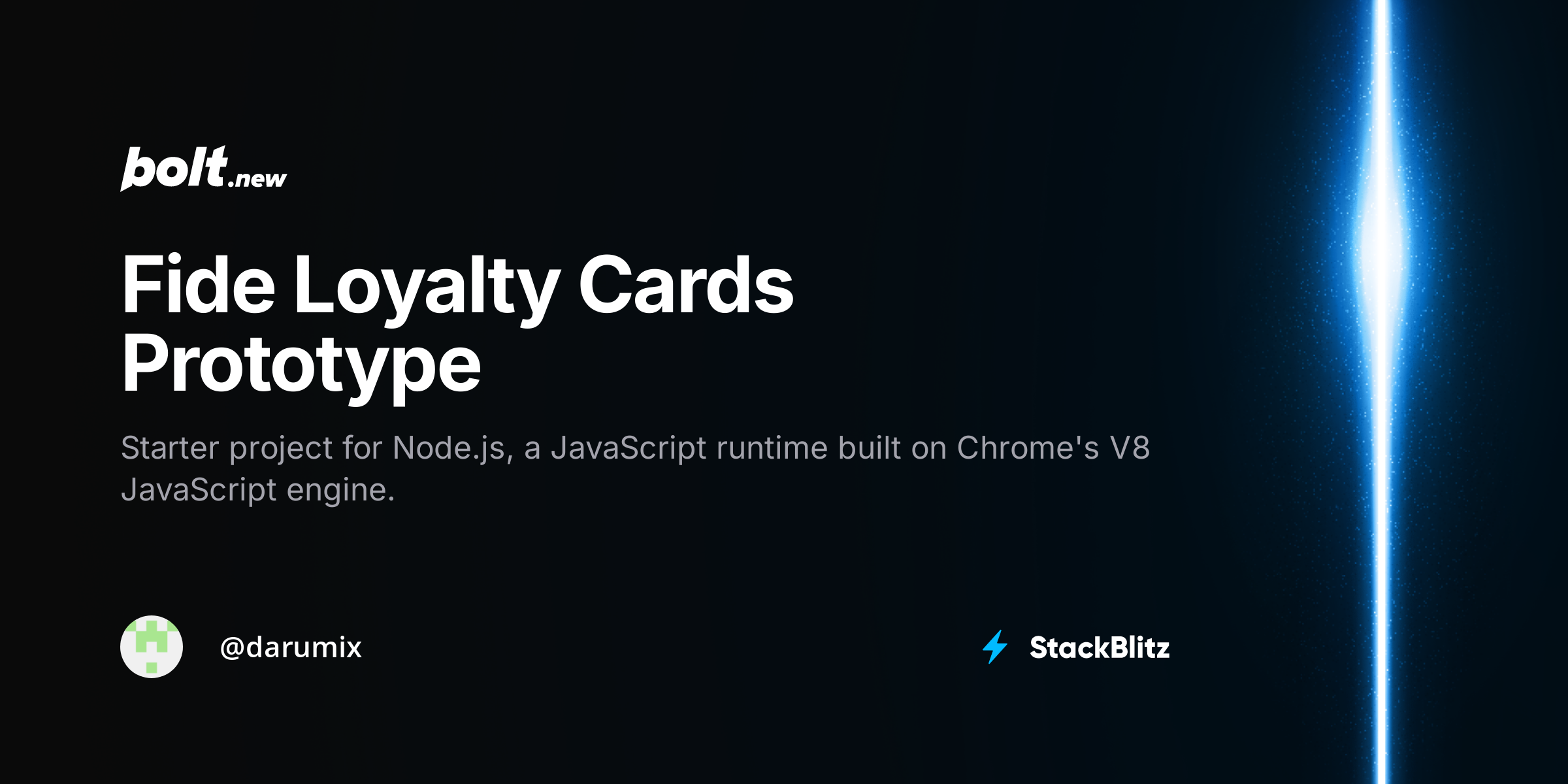 Fide Loyalty Cards Prototype - Bolt.new