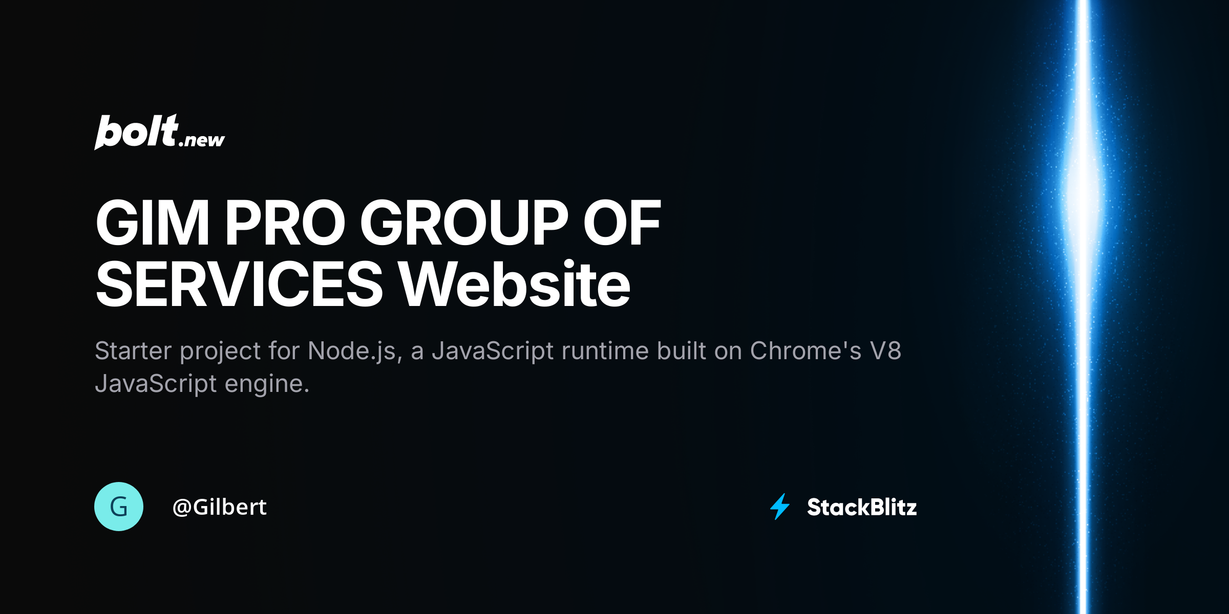 GIM PRO GROUP OF SERVICES Website - Bolt.new