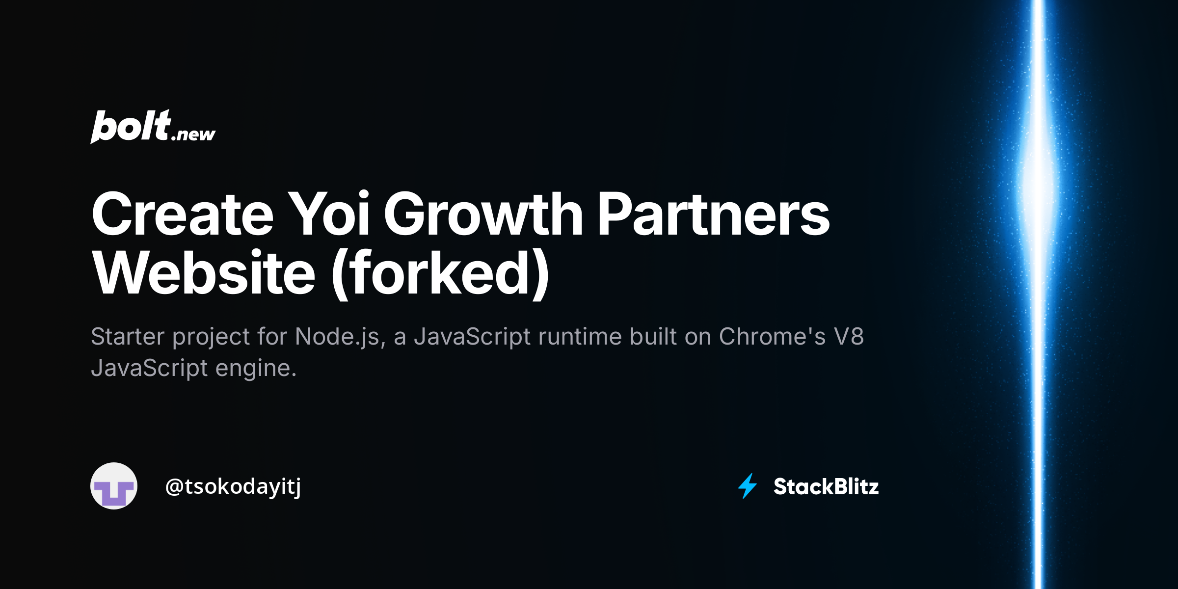 Create Yoi Growth Partners Website (forked) - Bolt.new