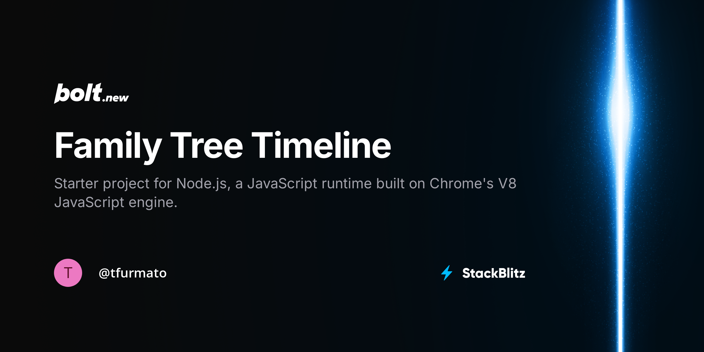 Family Tree Timeline - Bolt.new