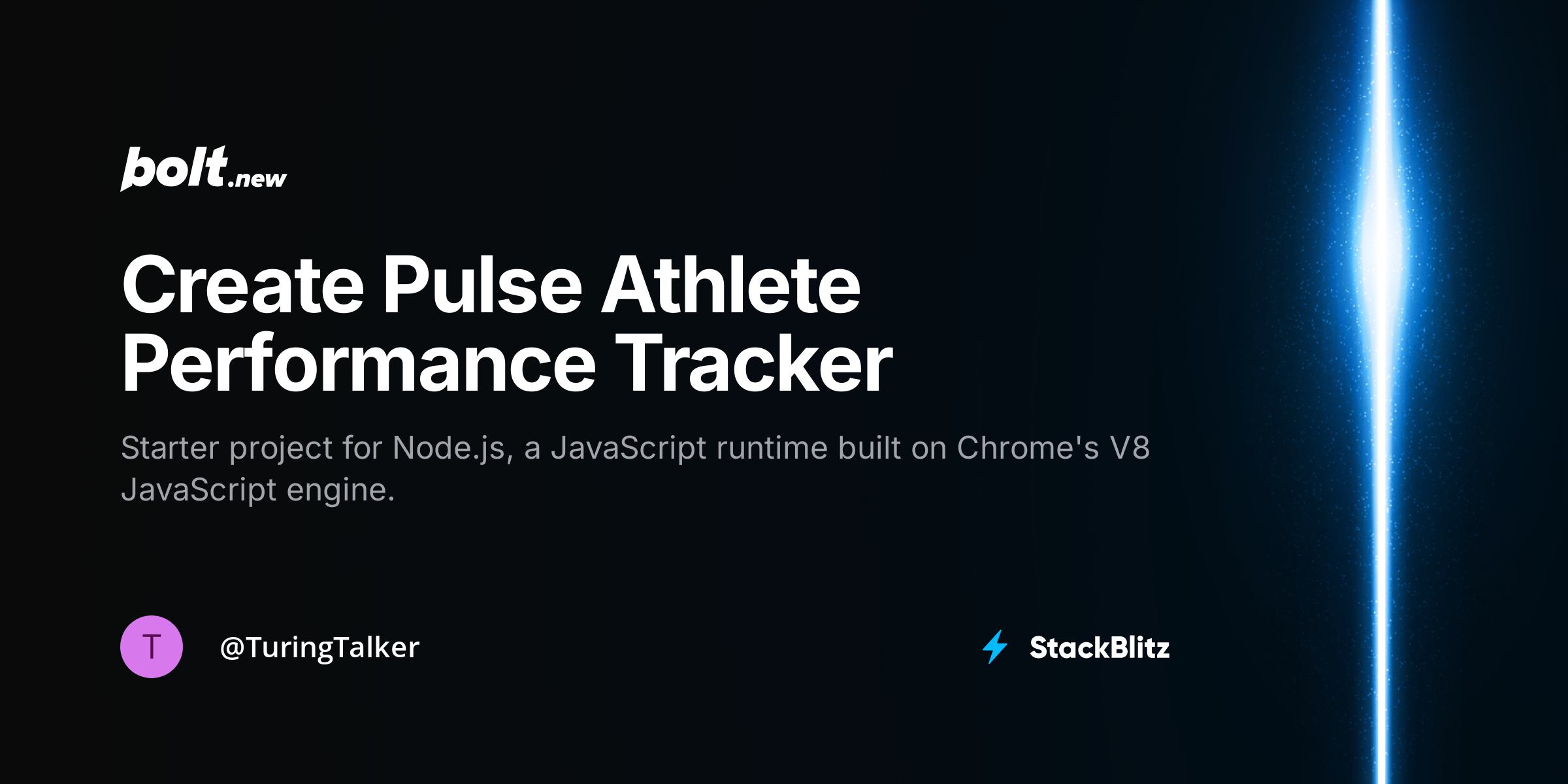 Create Pulse Athlete Performance Tracker - Bolt.new