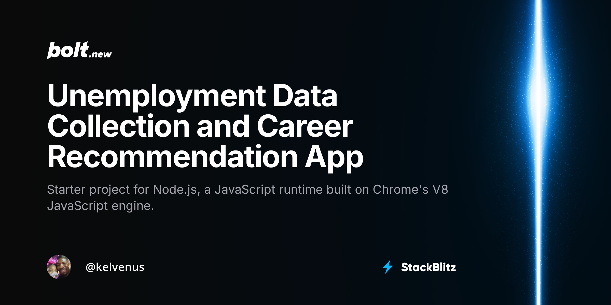 Unemployment Data Collection and Career Recommendation App - Bolt.new