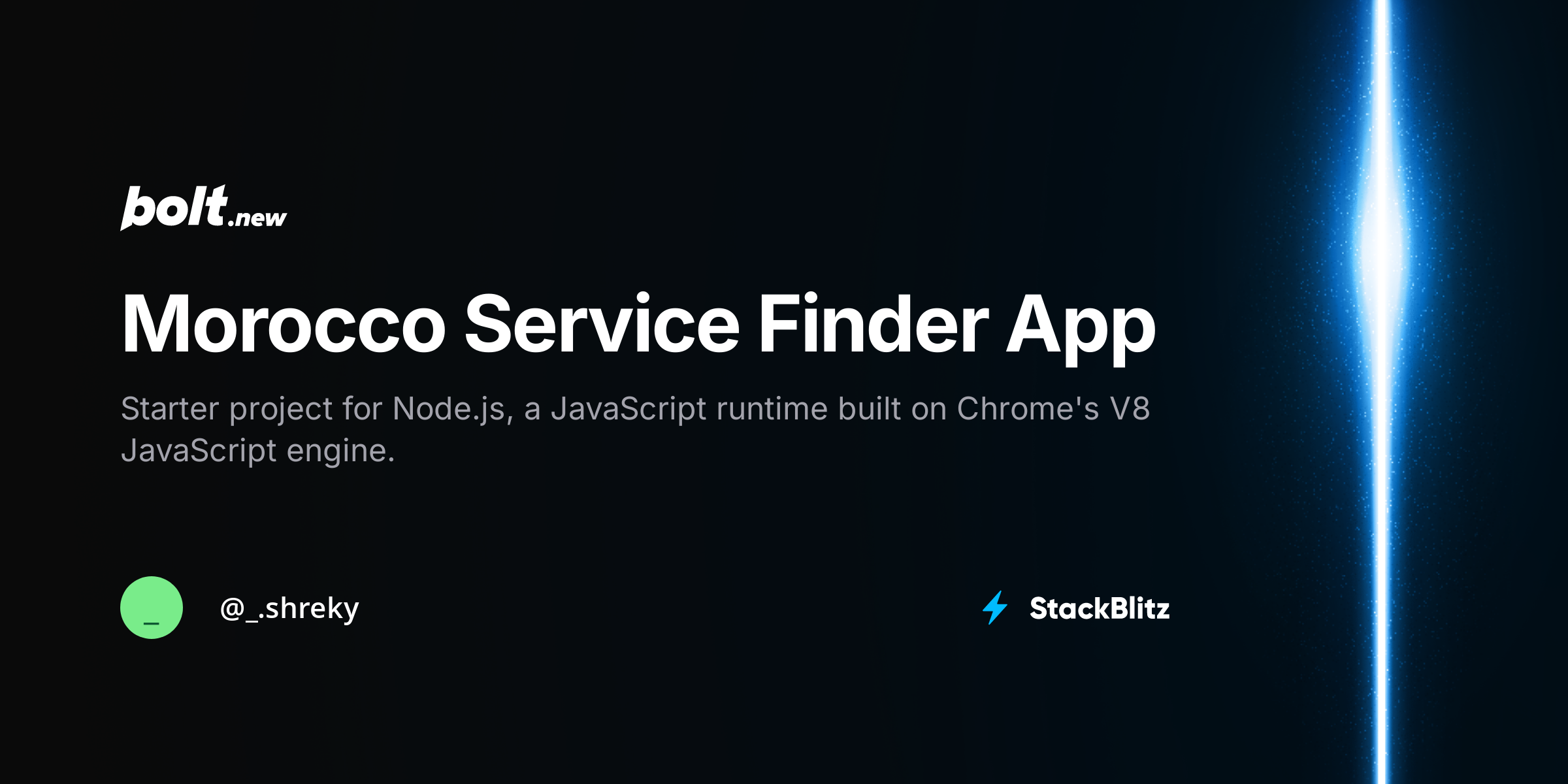 Morocco Service Finder App - Bolt.new