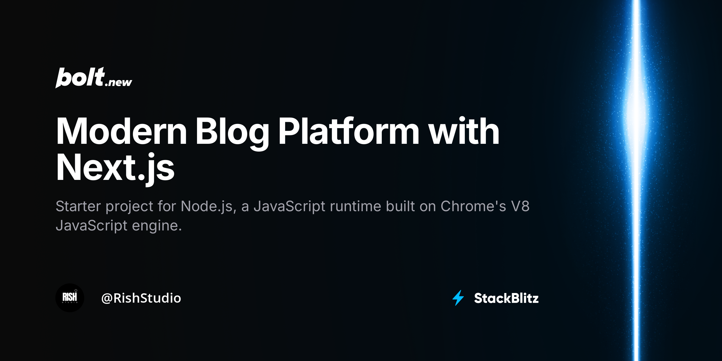 Modern Blog Platform with Next.js