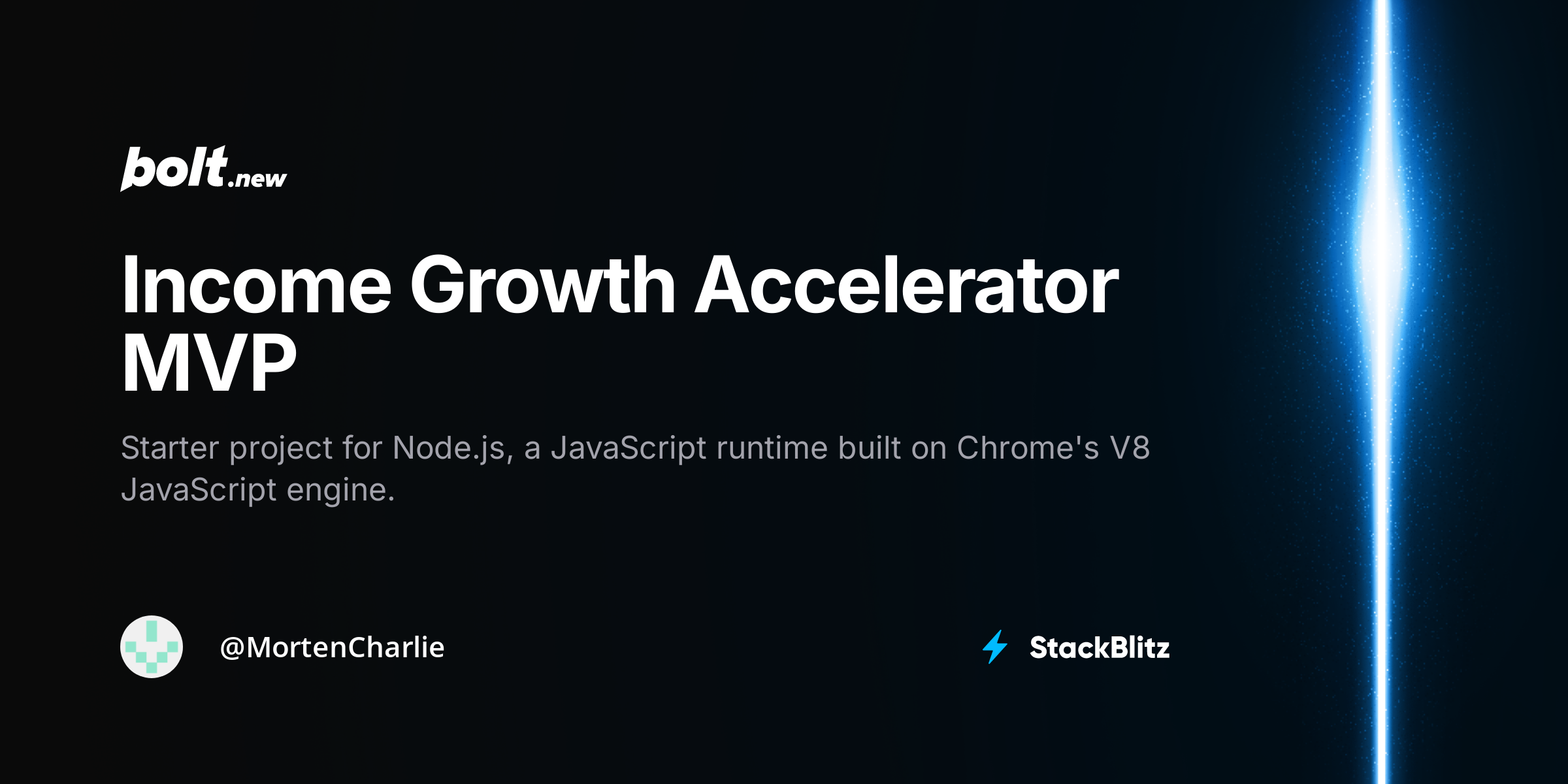 Income Growth Accelerator MVP - Bolt.new