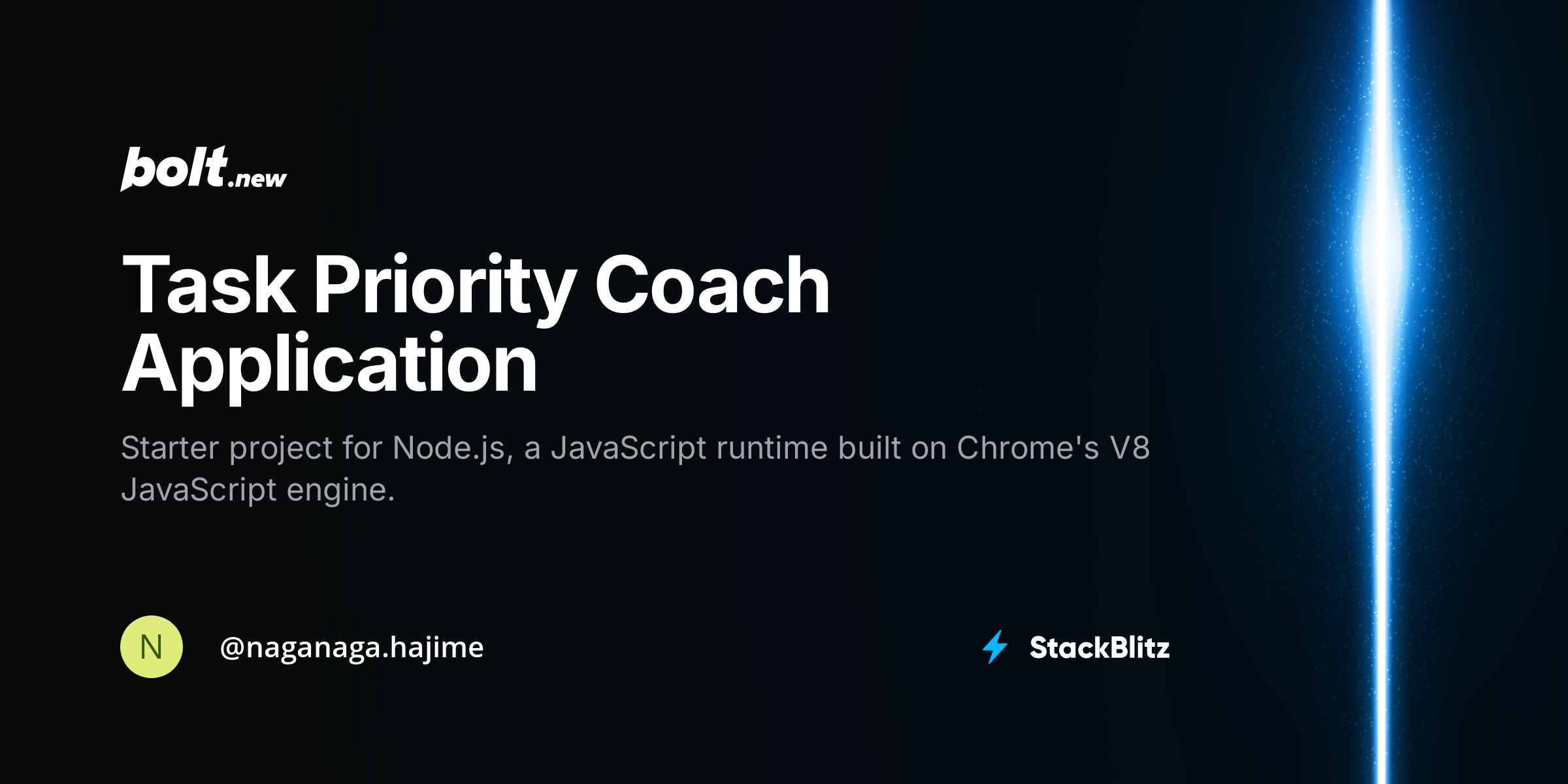 Task Priority Coach Application - Bolt.new