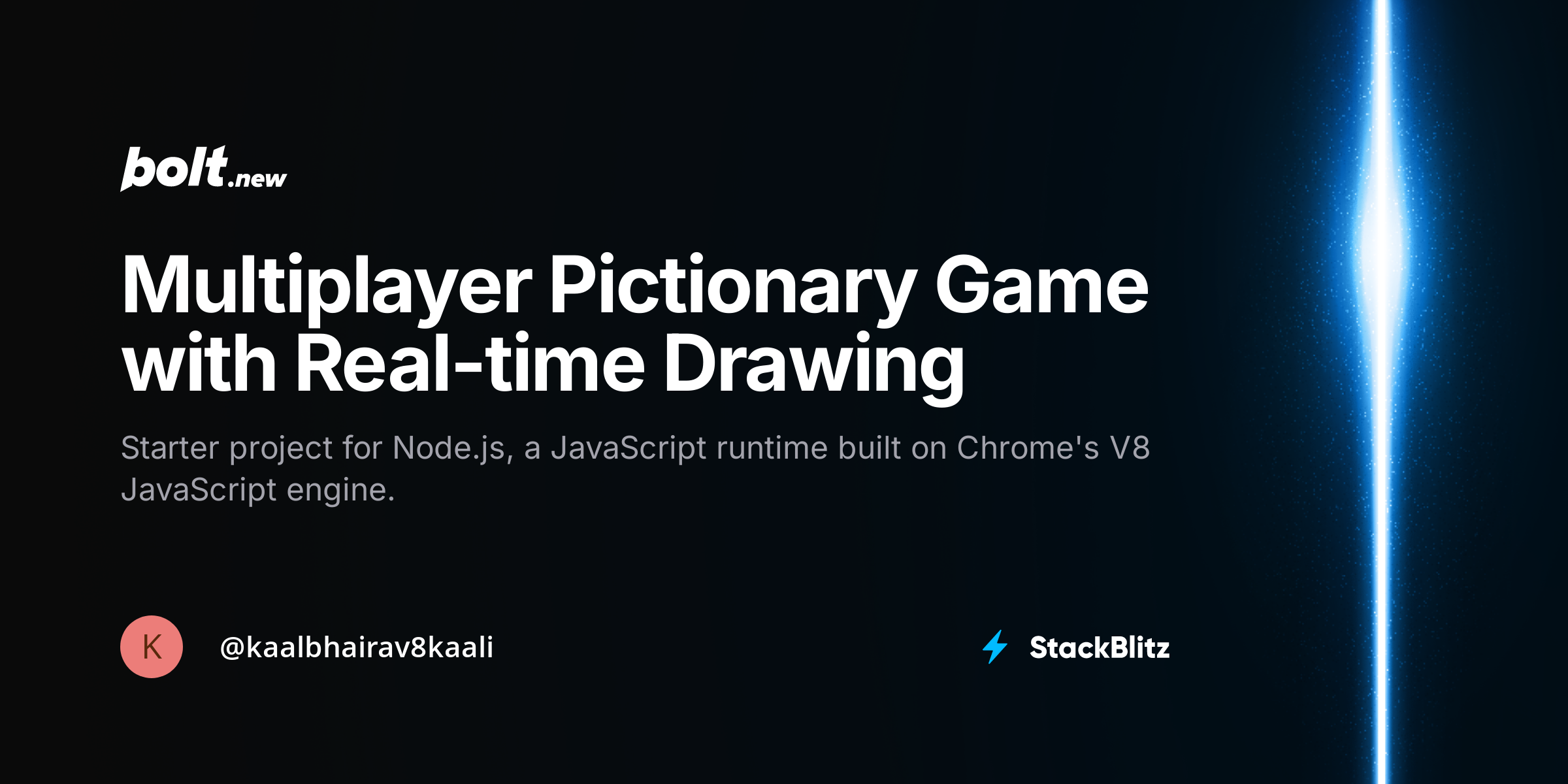 Multiplayer Pictionary Game with Real-time Drawing - Bolt.new