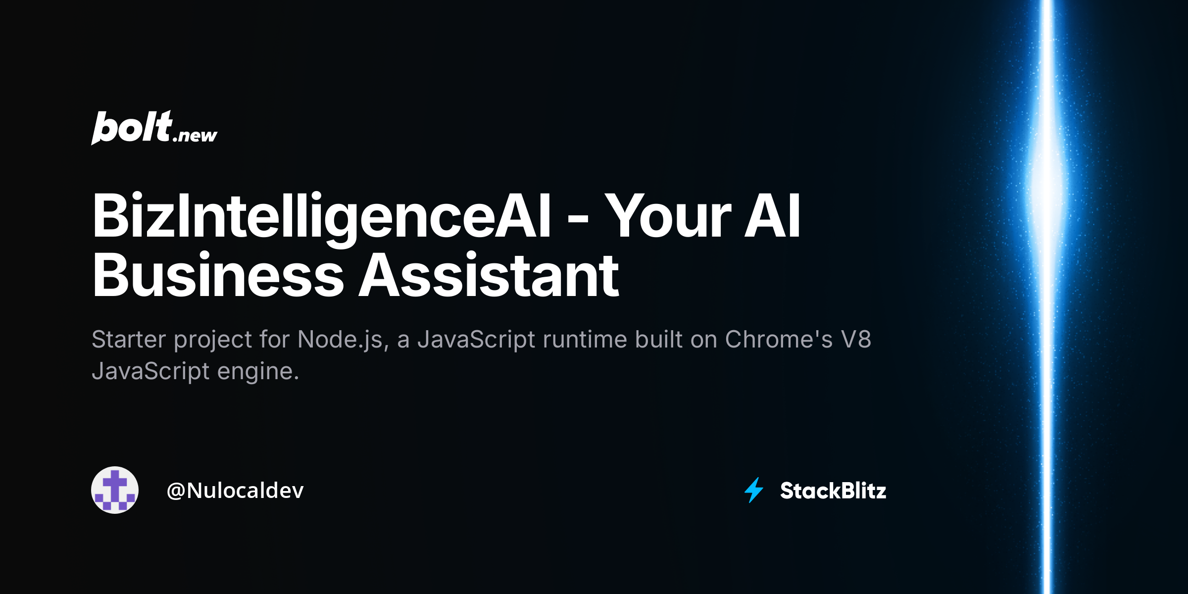 BizIntelligenceAI - Your AI Business Assistant - Bolt.new