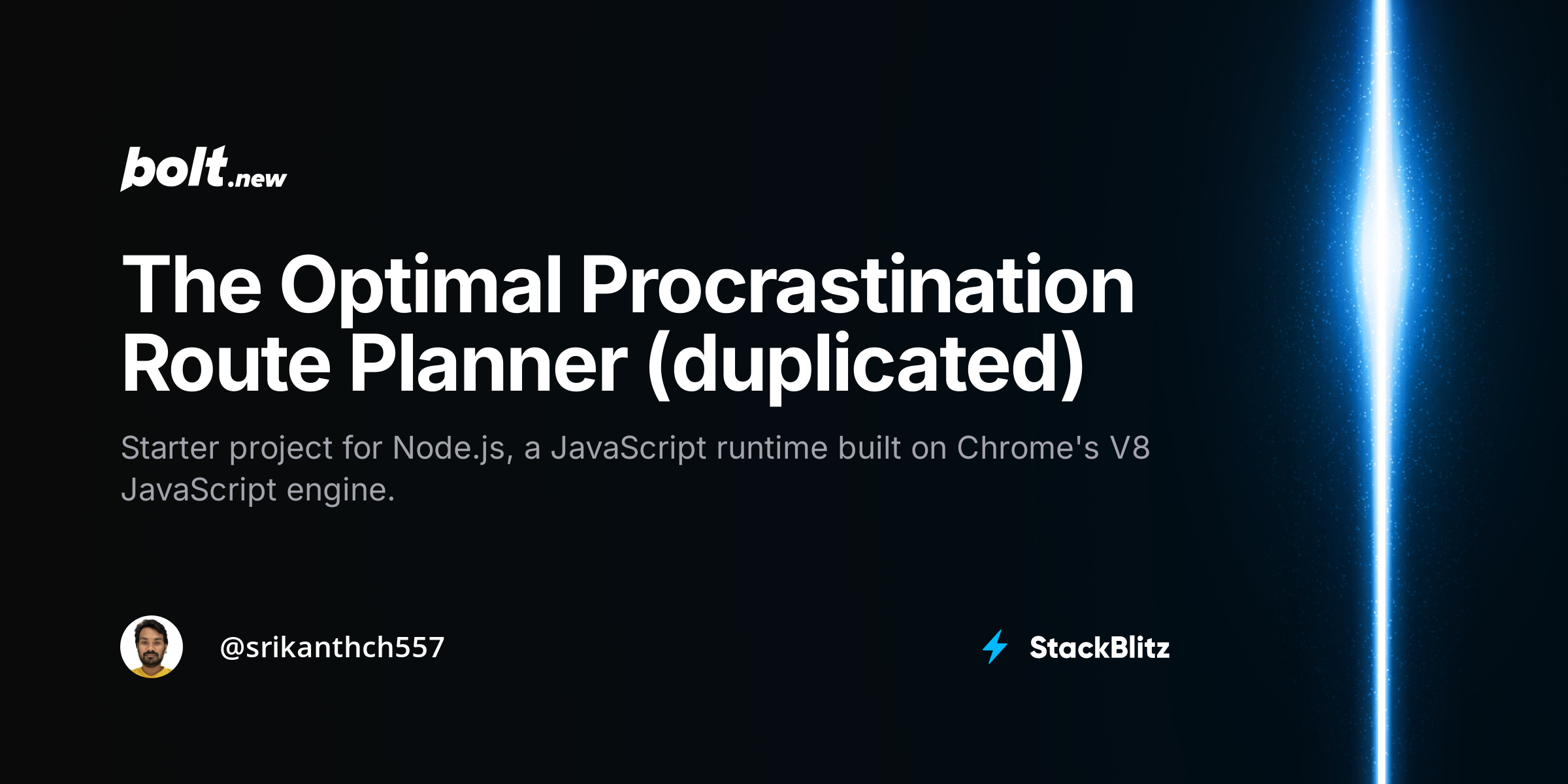 The Optimal Procrastination Route Planner (duplicated)
