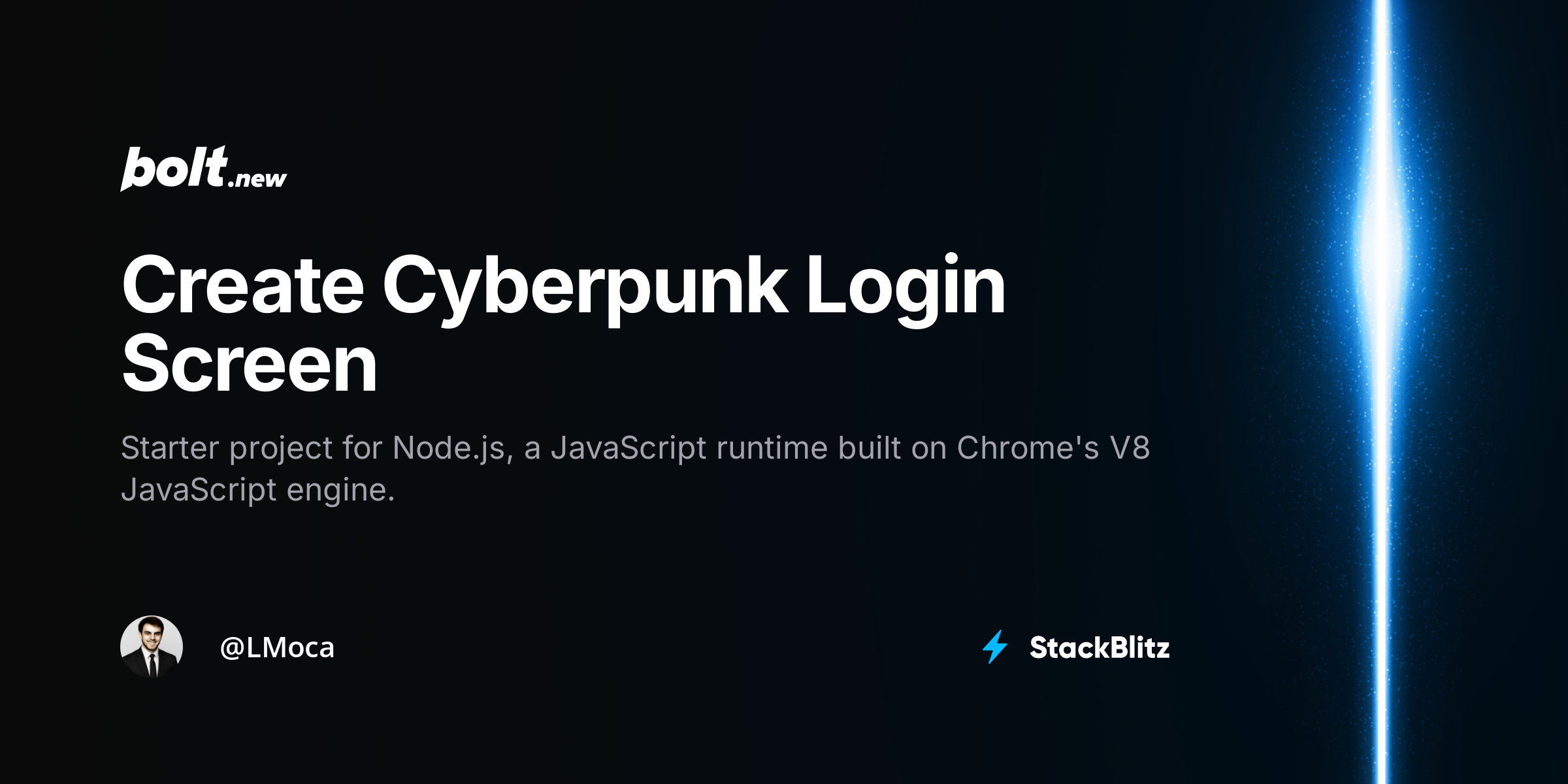 Create Cyberpunk Login Screen