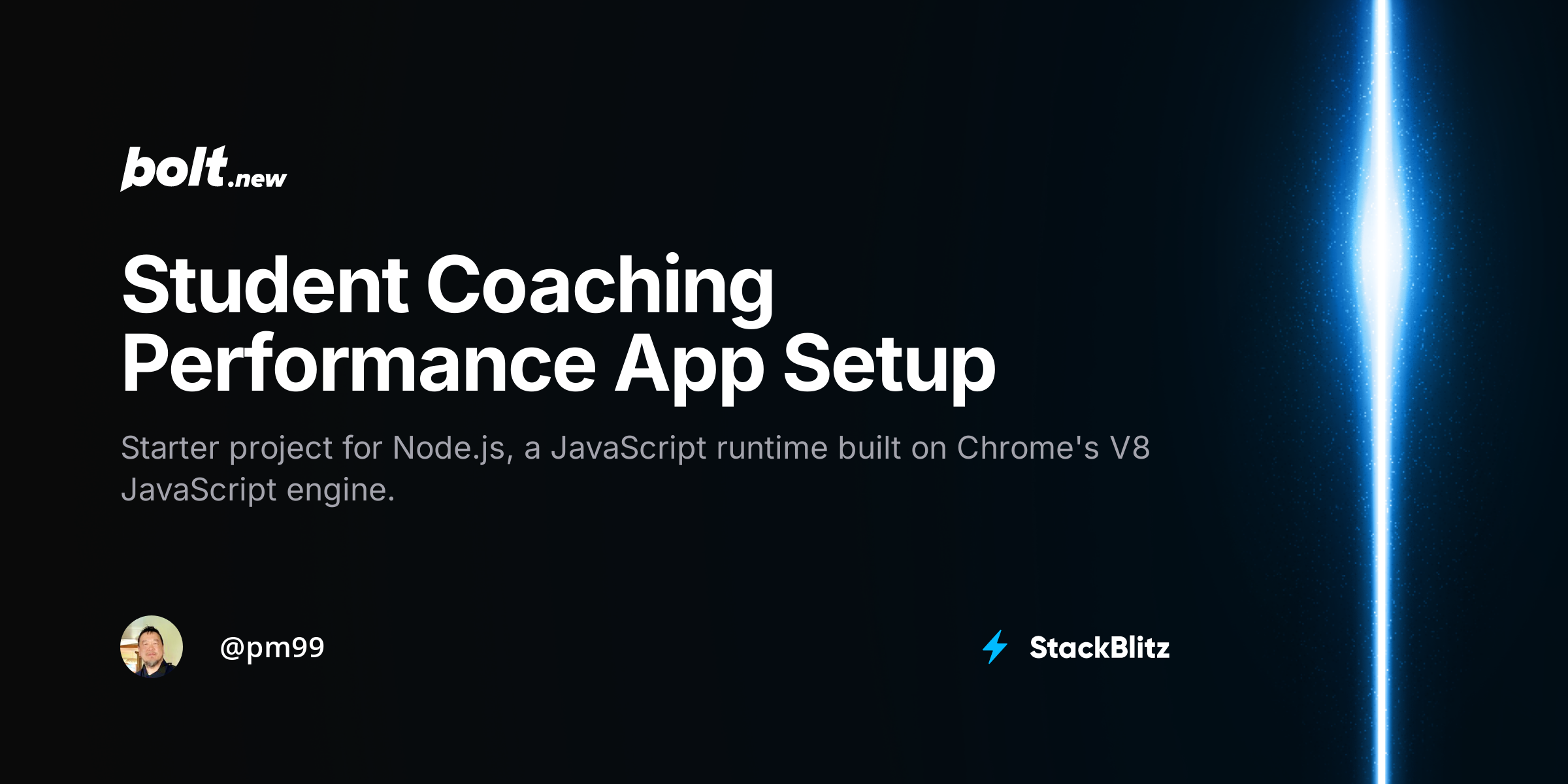 Student Coaching Performance App Setup