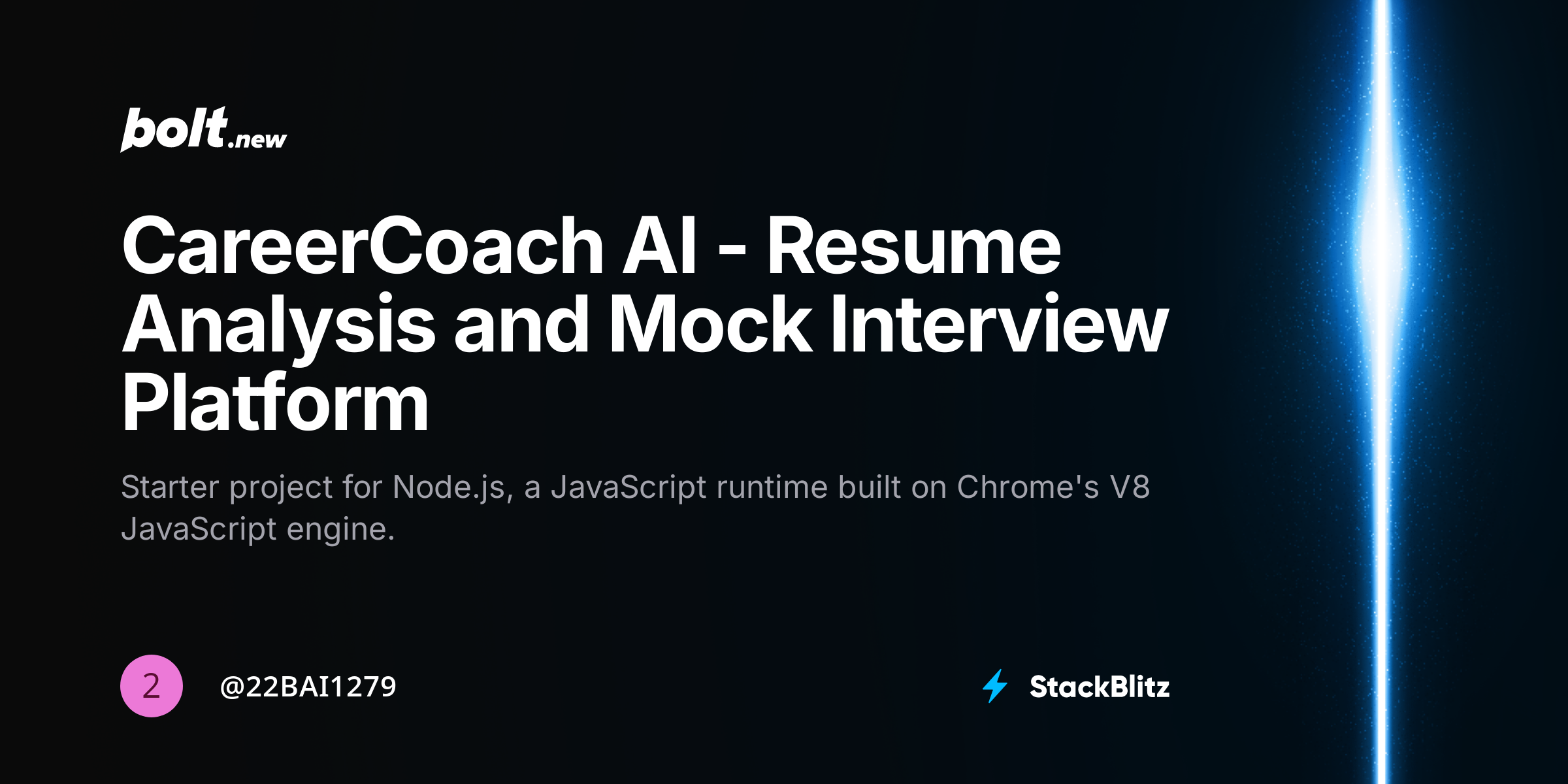 CareerCoach AI - Resume Analysis and Mock Interview Platform