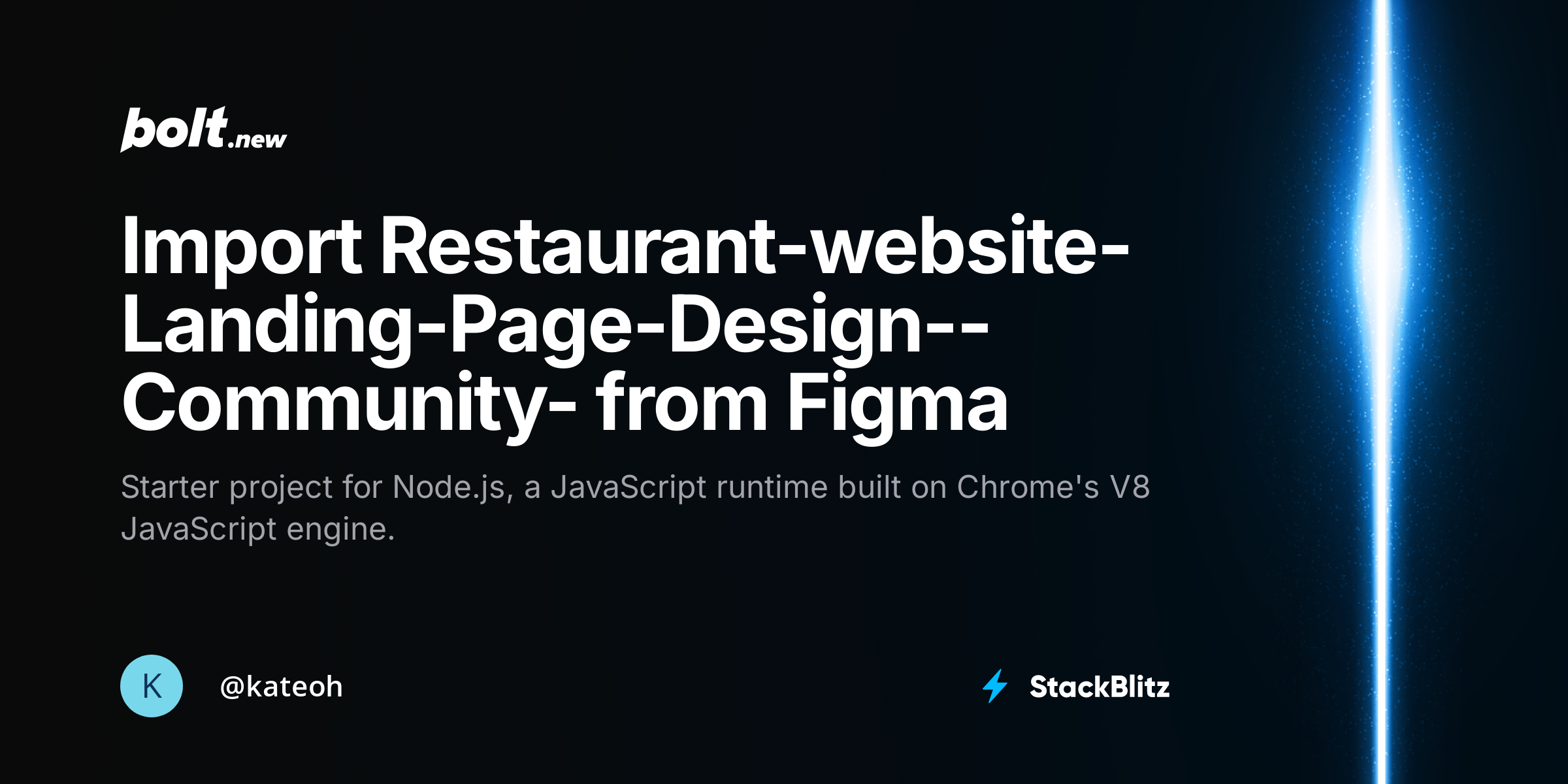 Import Restaurant-website-Landing-Page-Design--Community- from Figma - Bolt.new
