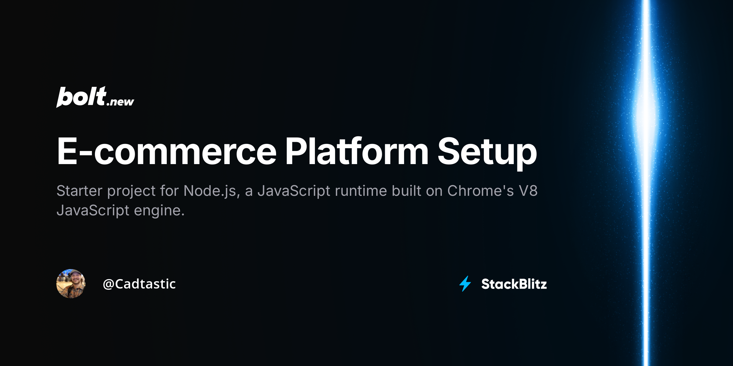 E-commerce Platform Setup