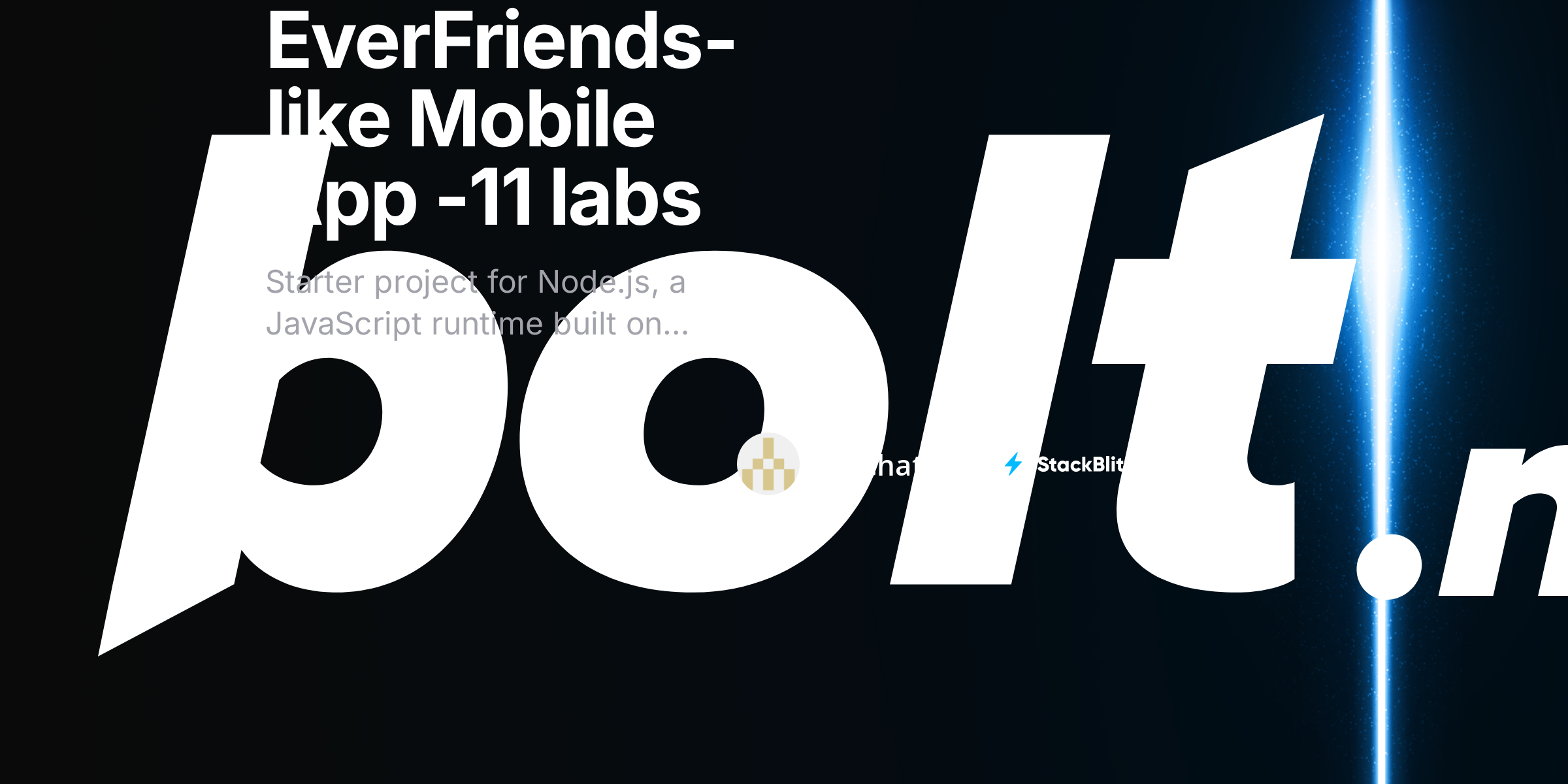 EverFriends-like Mobile App -11 labs - Bolt.new