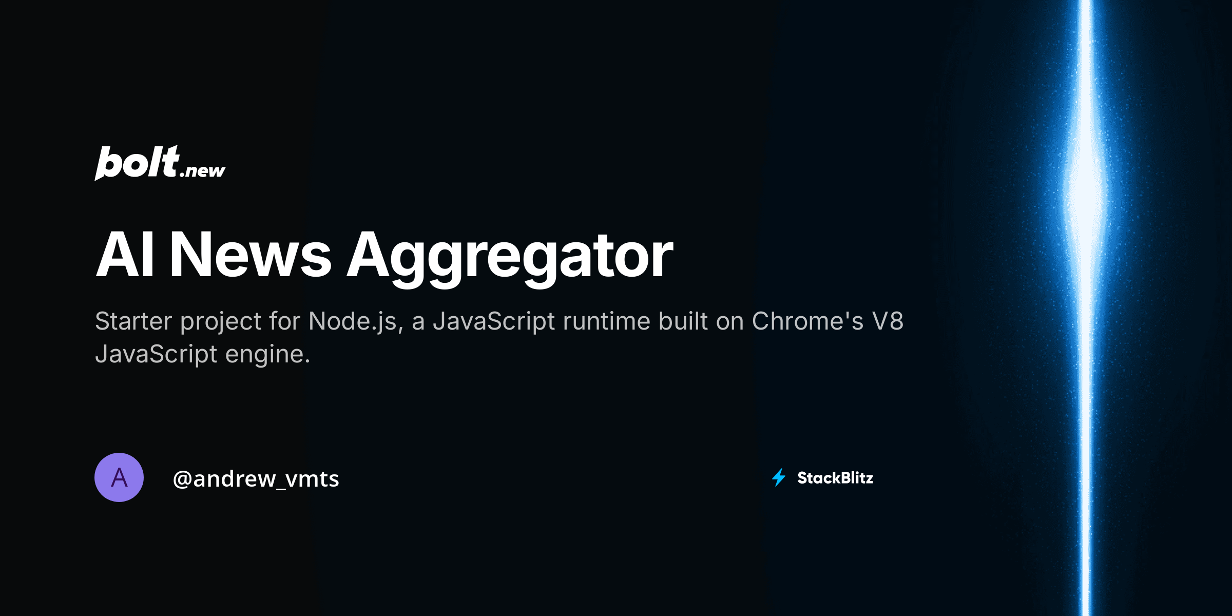 AI News Aggregator - Bolt.new