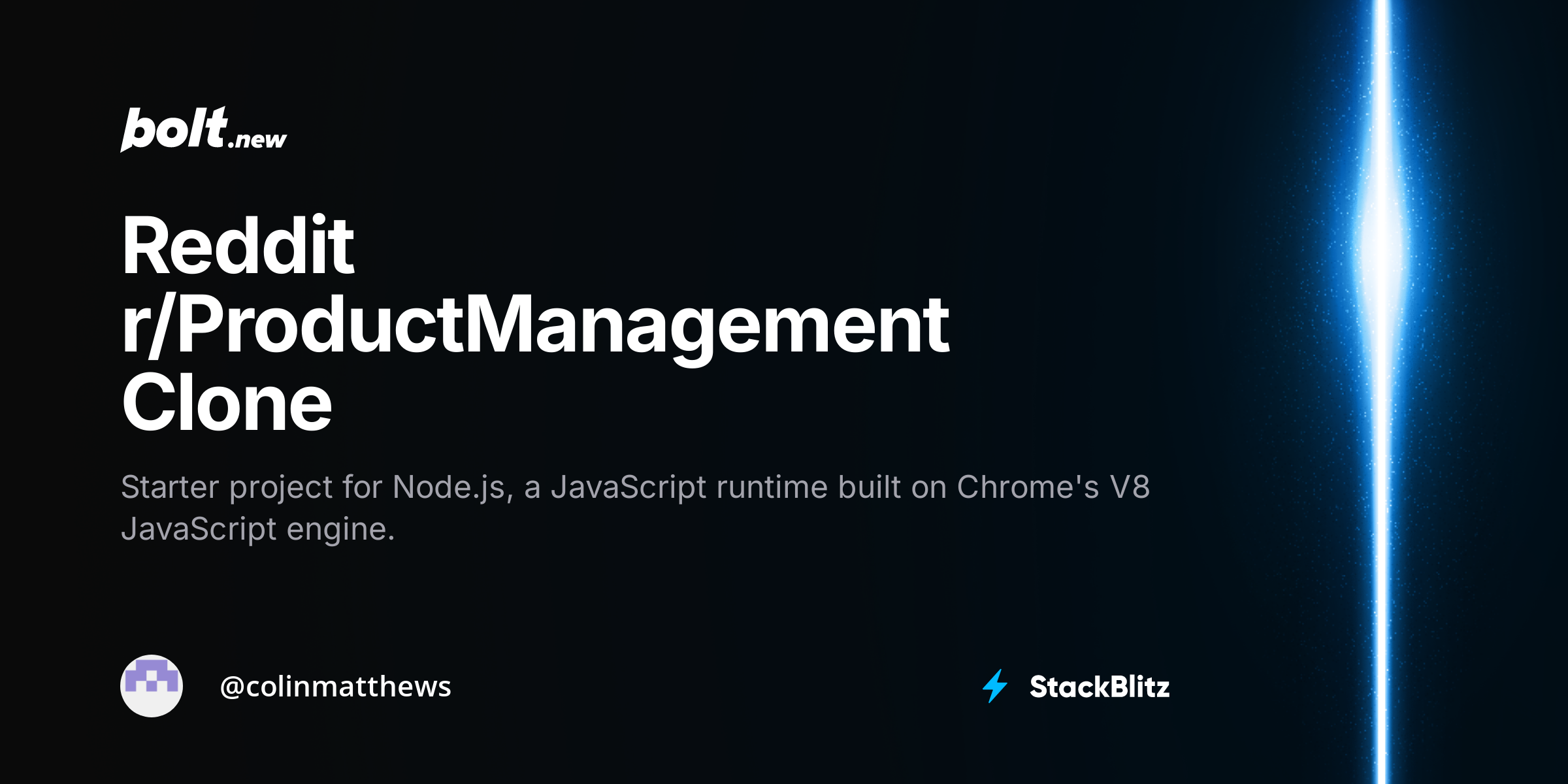 Reddit r/ProductManagement Clone - Bolt.new