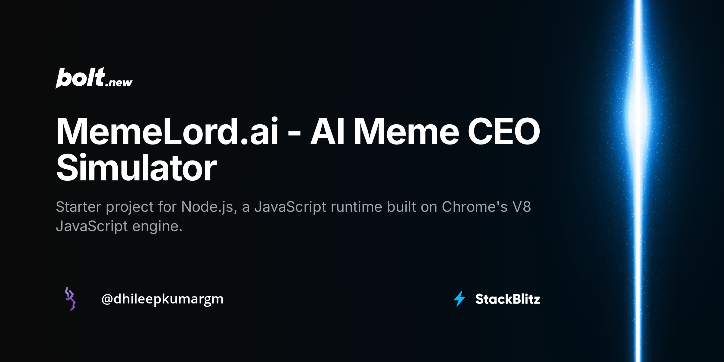 MemeLord.ai - AI Meme CEO Simulator - Bolt.new