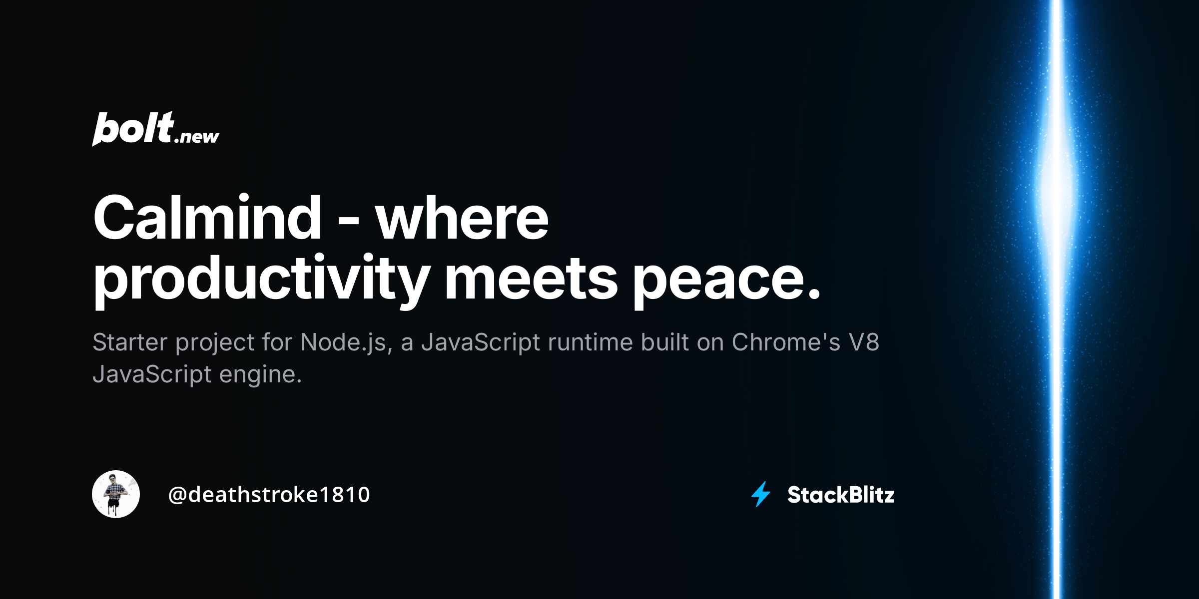 Calmind - where productivity meets peace. - Bolt.new