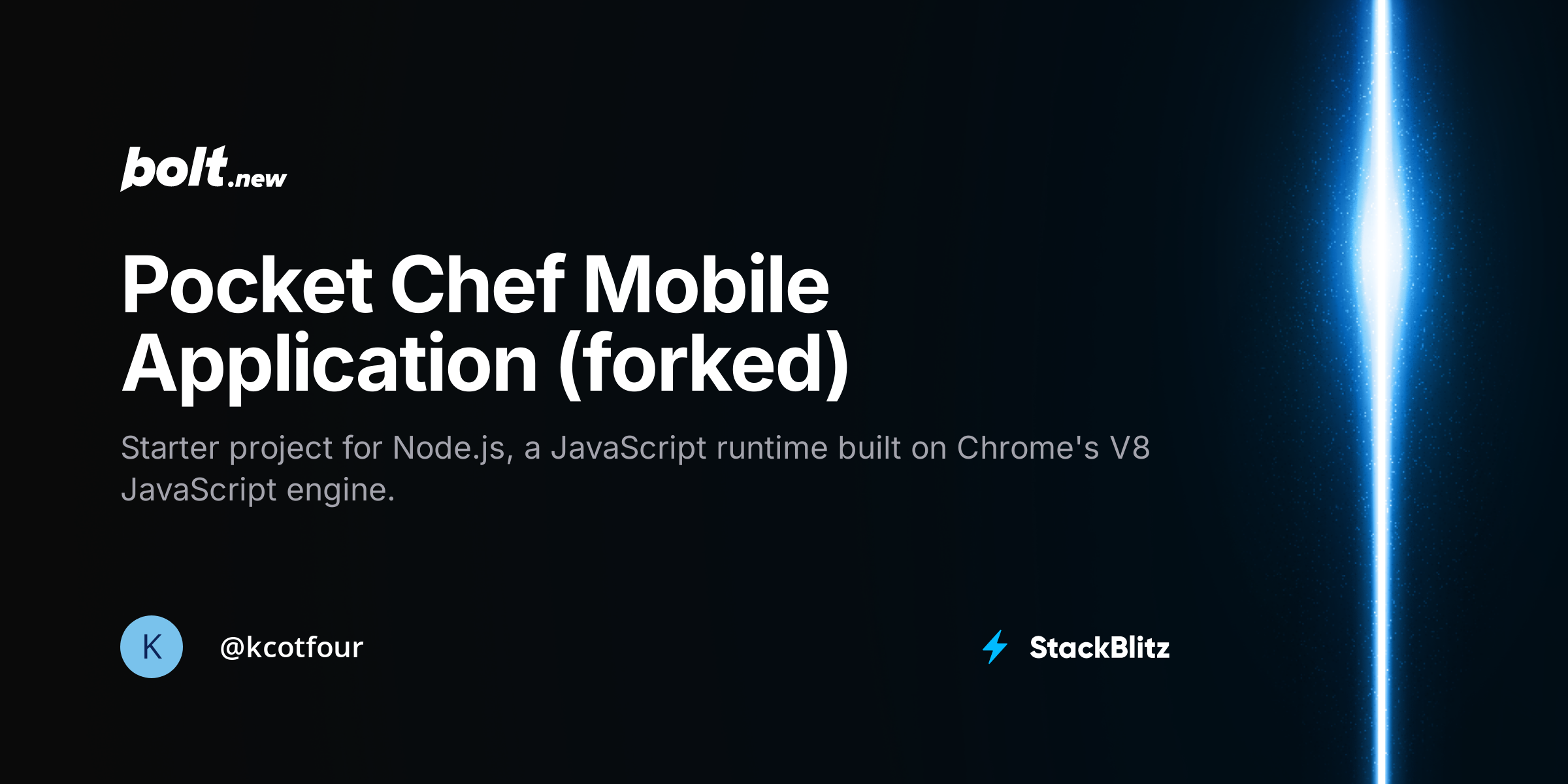Pocket Chef Mobile Application (forked) - Bolt.new