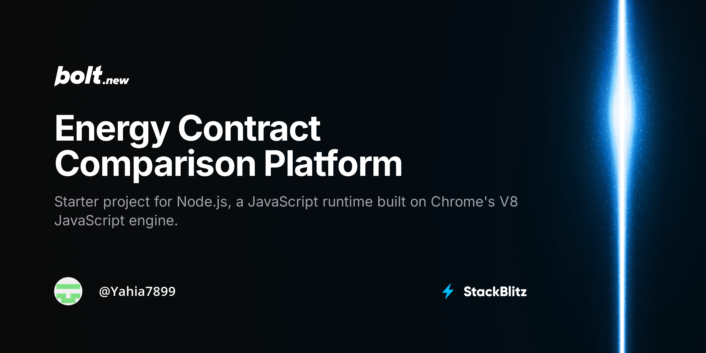 Energy Contract Comparison Platform - Bolt.new