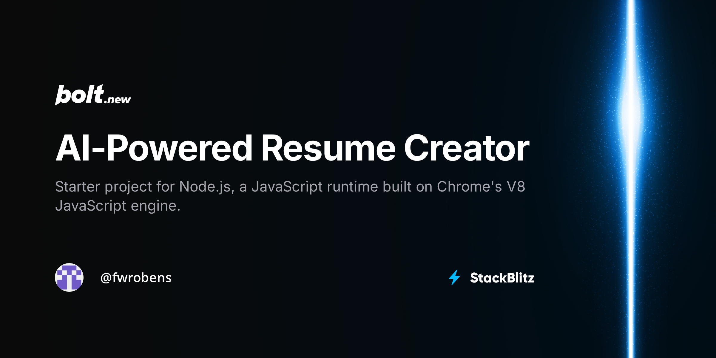 AI-Powered Resume Creator