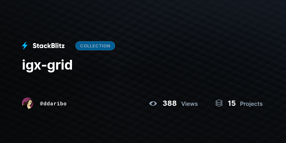 igx-grid by ddaribo - StackBlitz