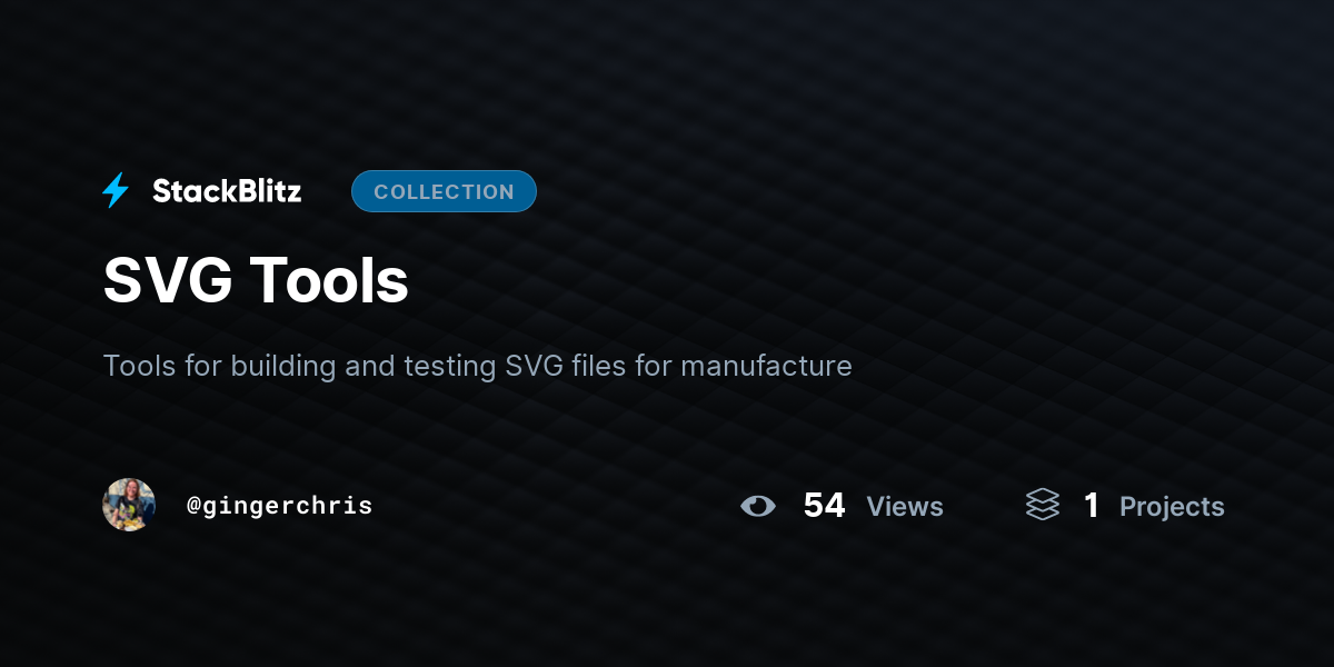 SVG Tools by gingerchris - StackBlitz