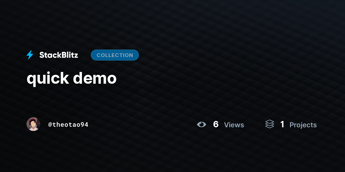 Quick Demo By Theotao94