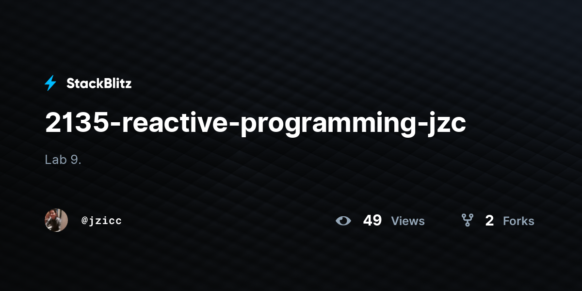 2135-reactive-programming-jzc - StackBlitz