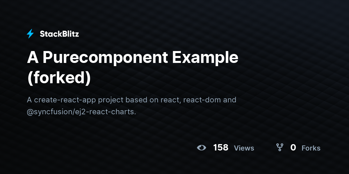 A Purecomponent Example (forked) - StackBlitz