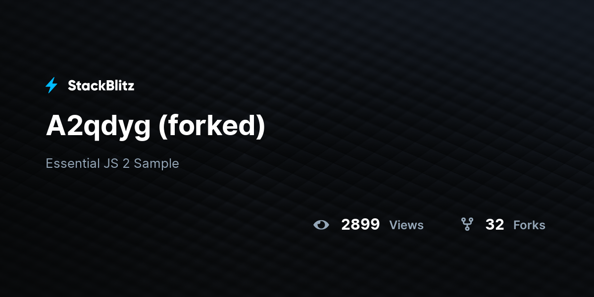 A2qdyg (forked) - StackBlitz