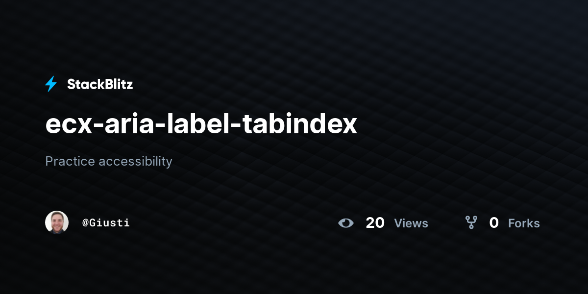ecx-aria-label-tabindex - StackBlitz