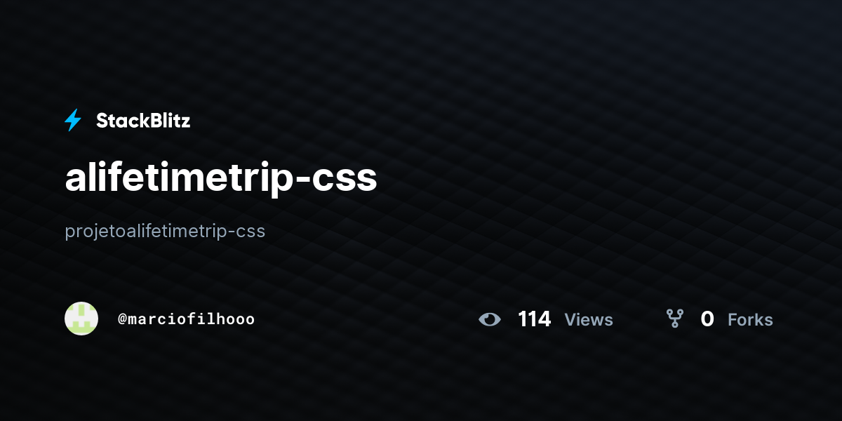 alifetimetrip-css - StackBlitz